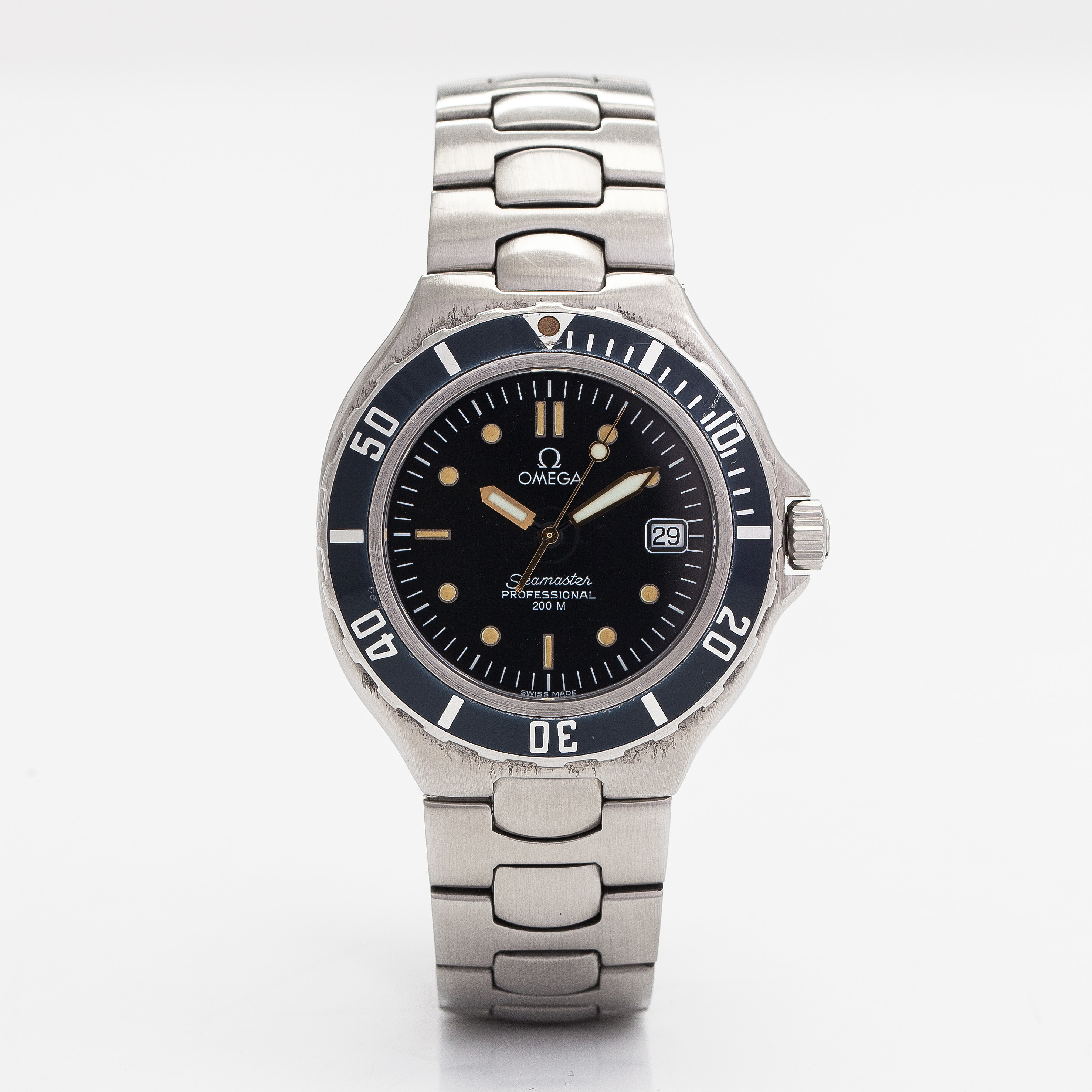 Omega, Seamaster, Professional, Pre-Bond, 200m, wristwatch, 38 mm ...