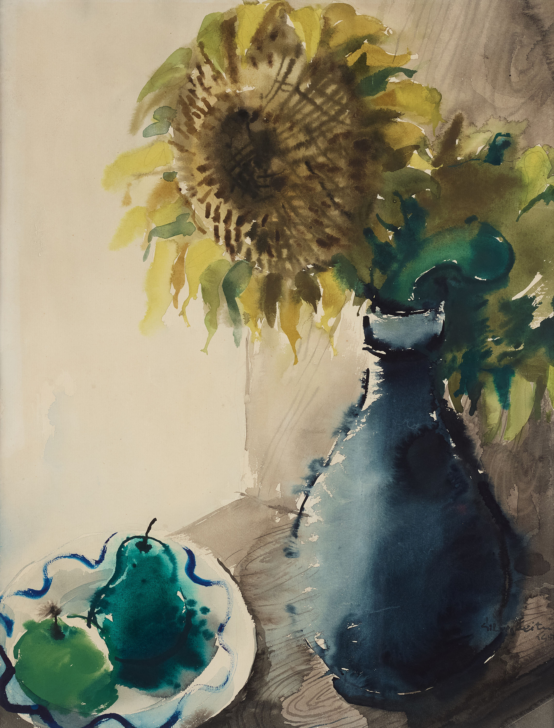 Silvia Leitu, Blomsterstilleben. - Bukowskis