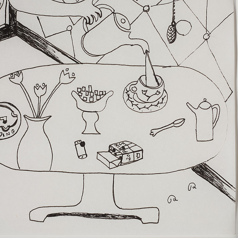 Roger Risberg, "Kaffekalas". - Bukowskis