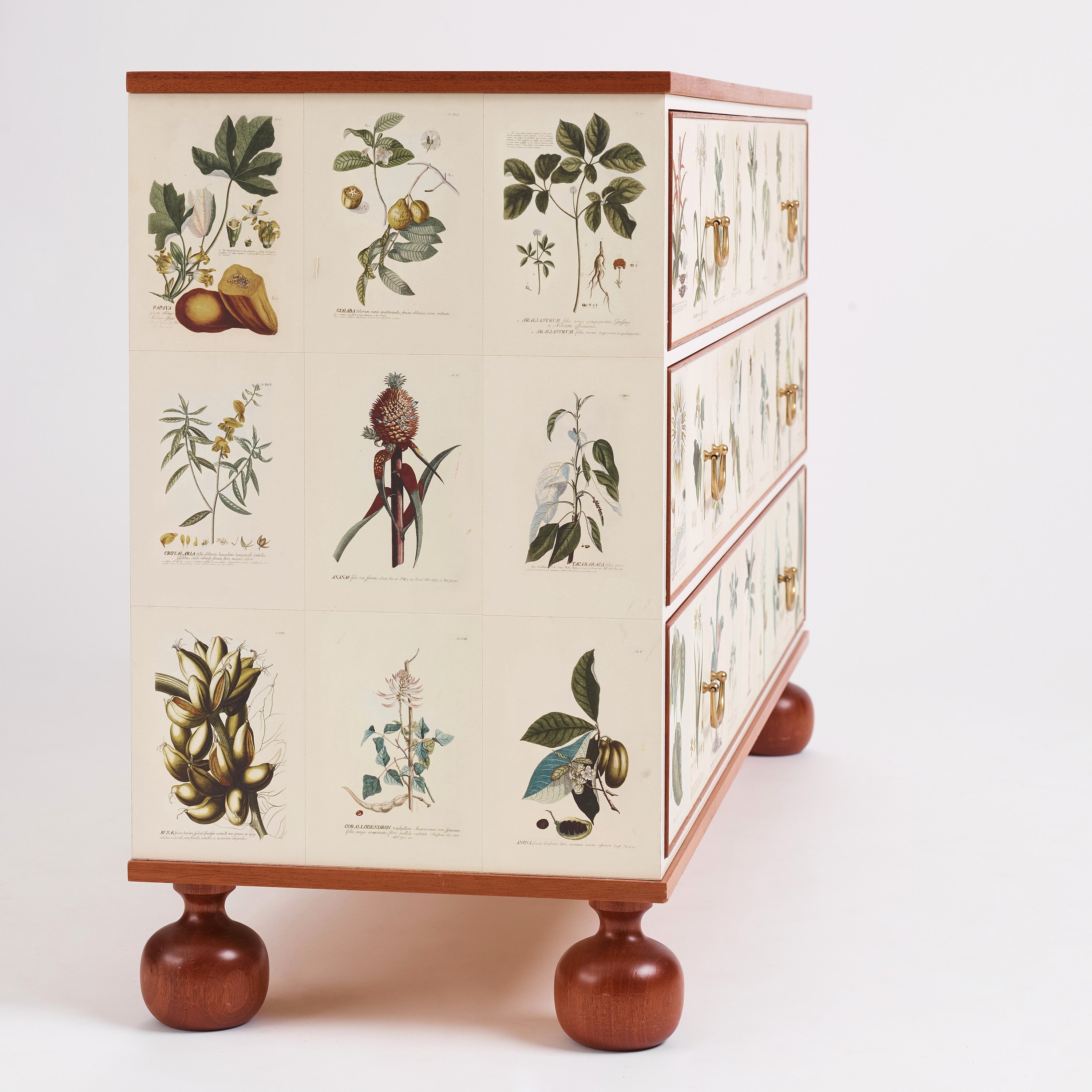 Josef Frank, a mahogany chest of drawers 'Florabyrå Linné', Svenskt ...