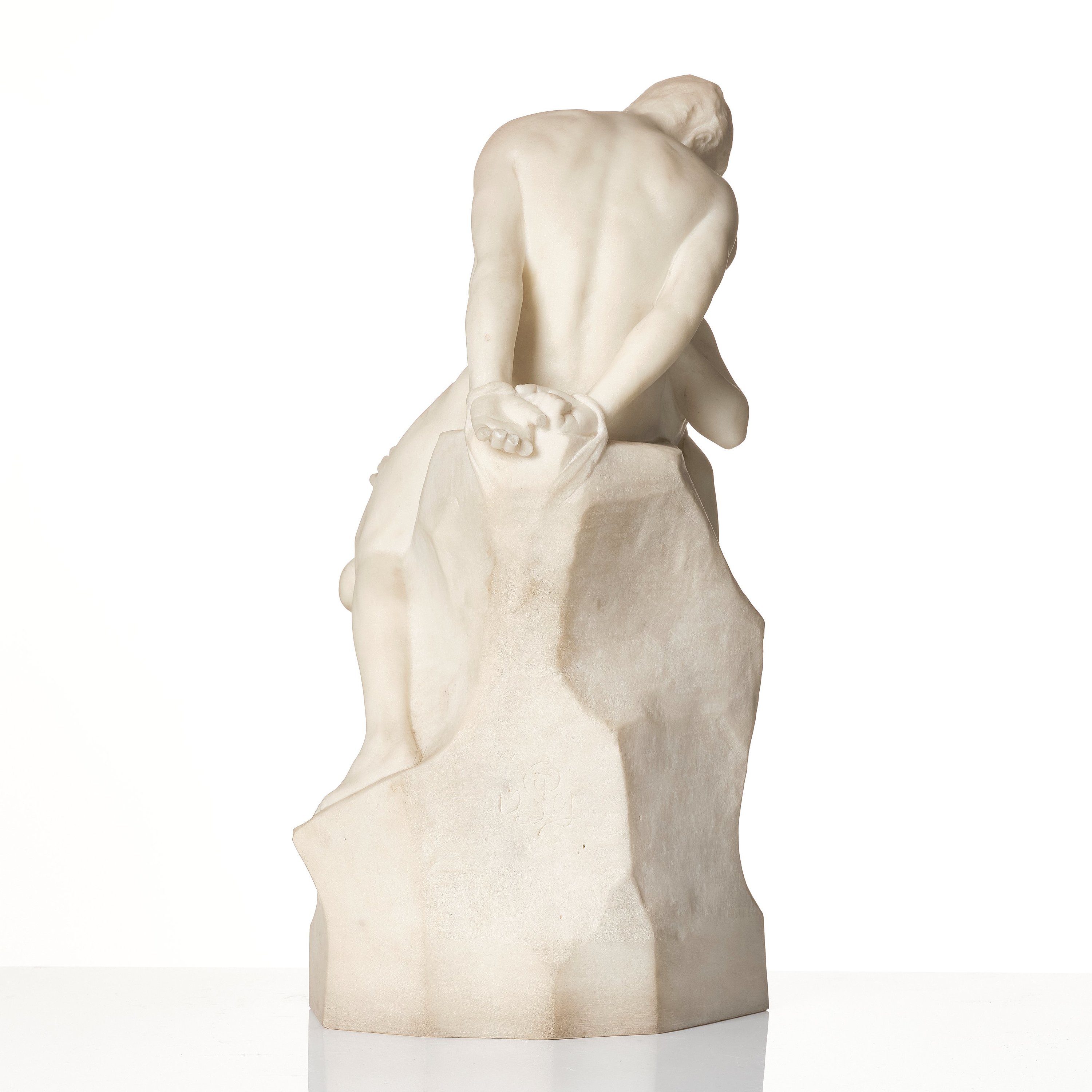 Theodor Lundberg, "Vågen och stranden". - Bukowskis