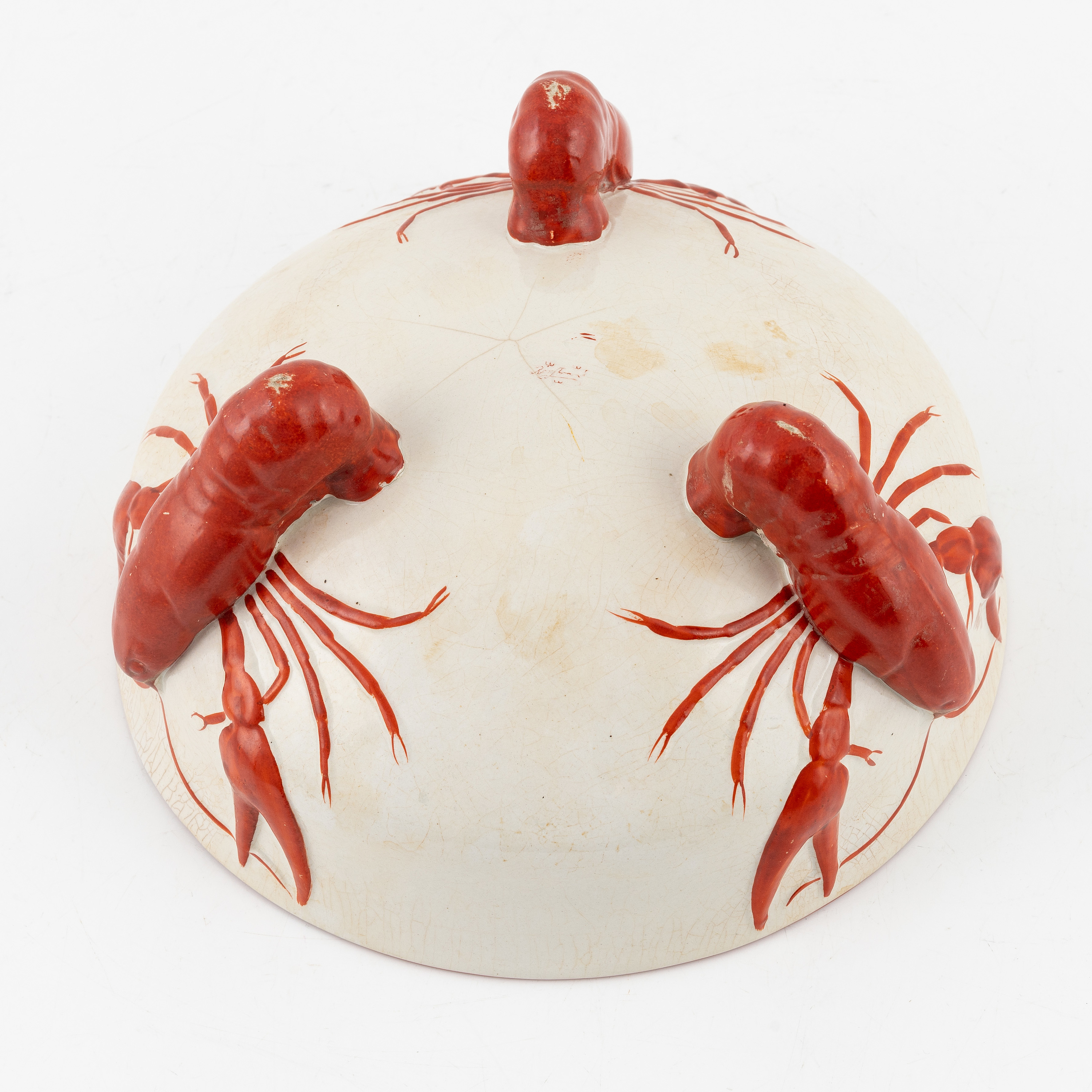 Alf Wallander, a ceramic crayfish bowl, Rörstrand. - Bukowskis