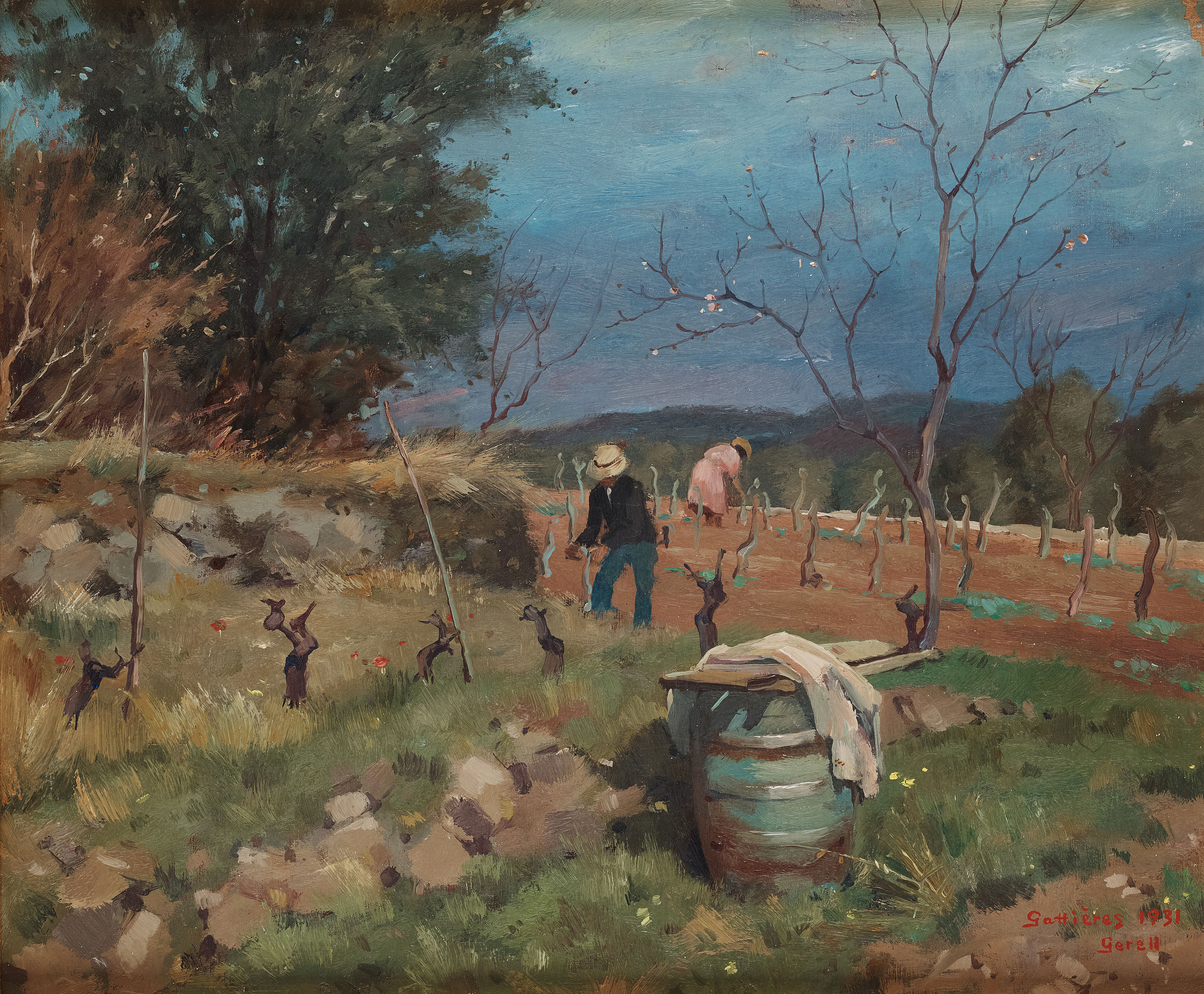 Greta Gerell, Vinodlingen. - Bukowskis