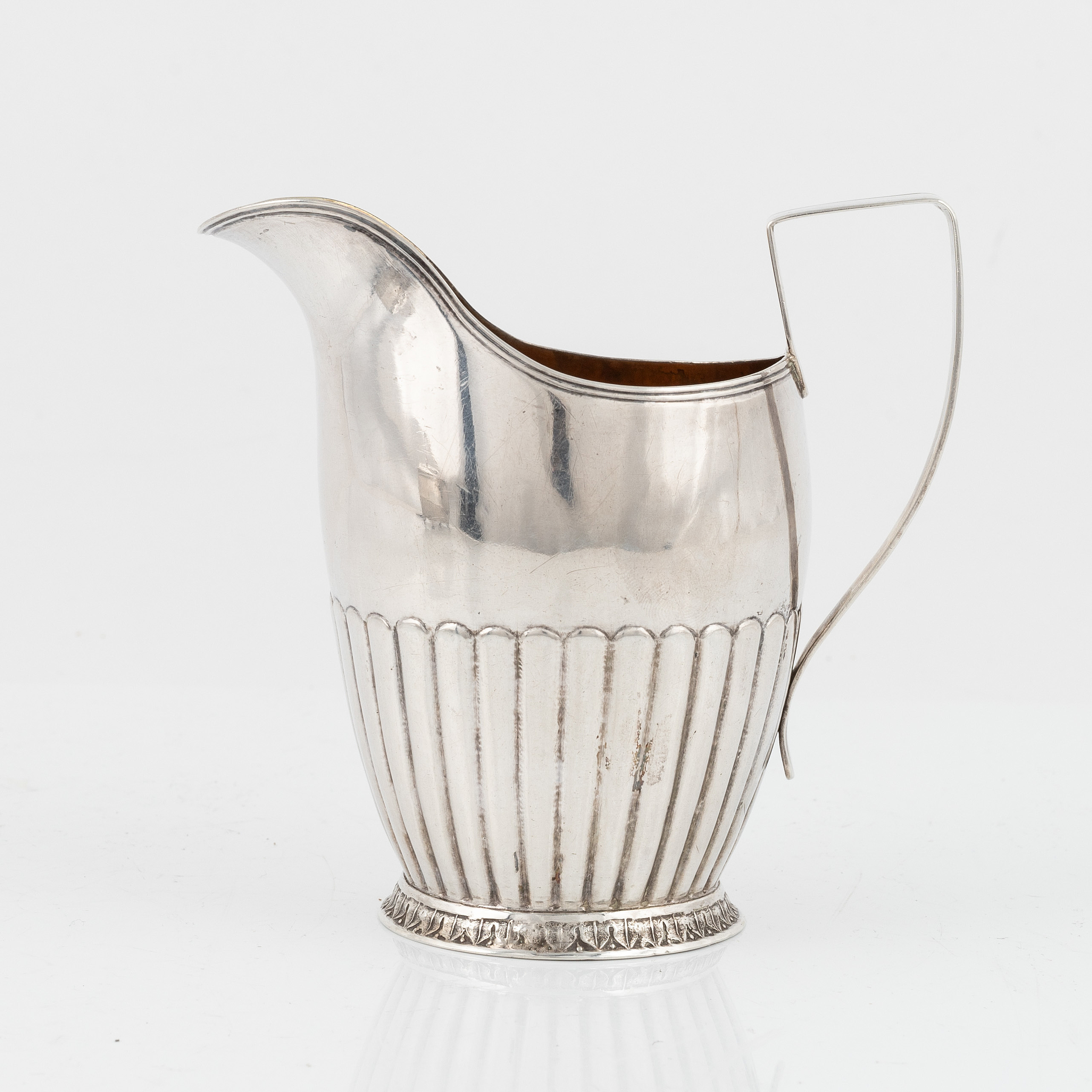 A silver Empire sugar box and creamer, Stockholm, Sweden, 1819-27 ...