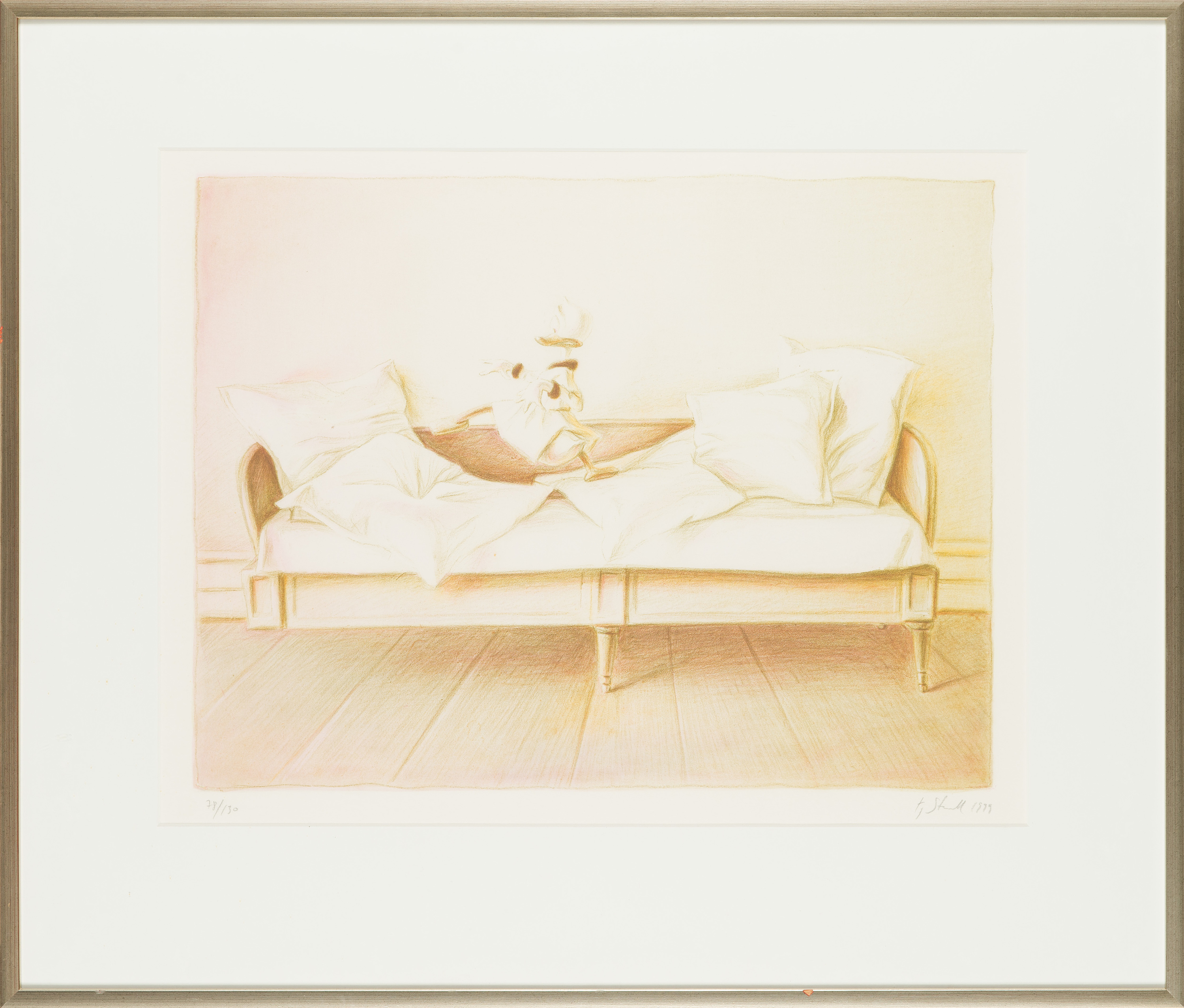 Kaj Stenvall, litografi, signerad och daterad 1999, numrerad 78/130 ...