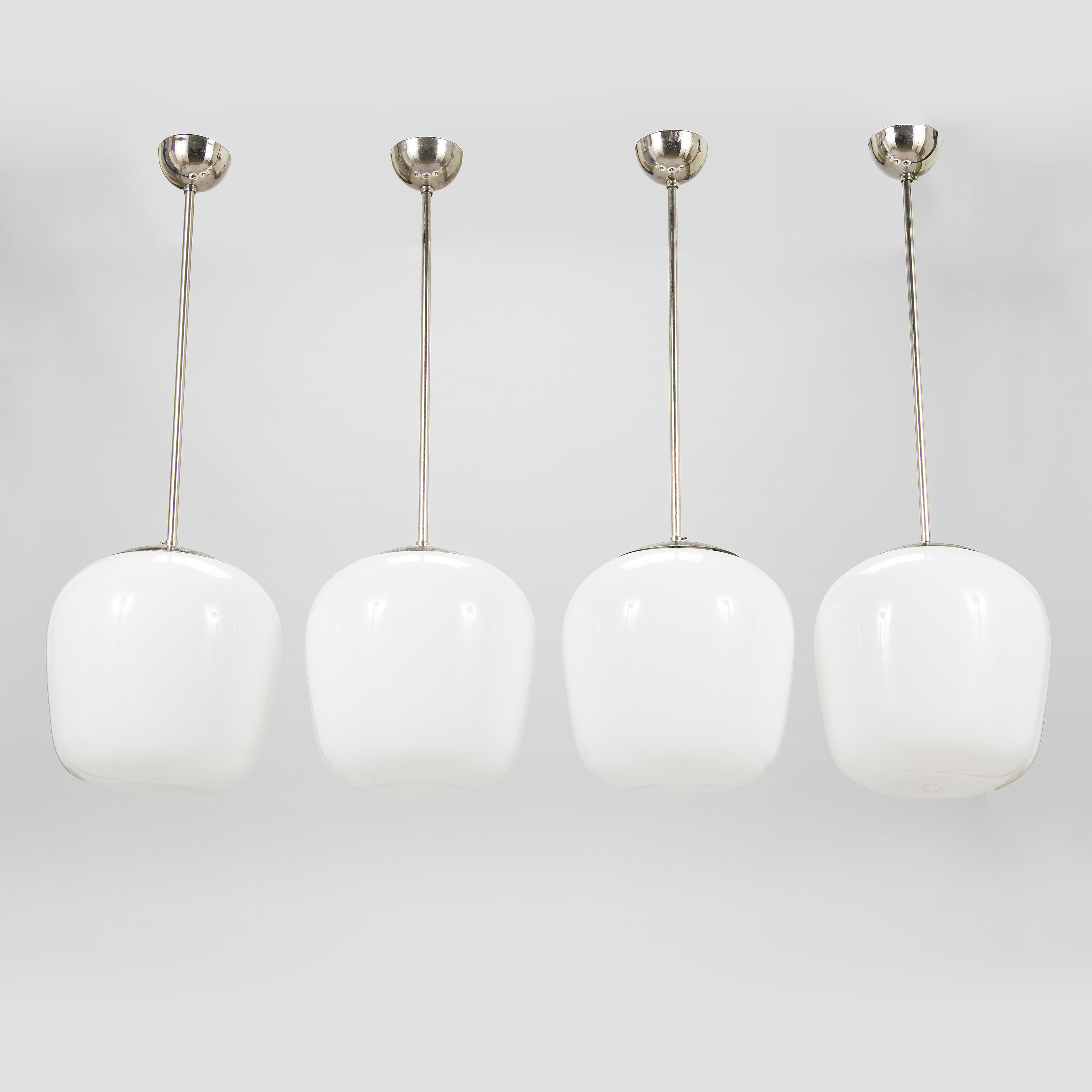 Gunnel Nyman, Four 1940's '1602/81003' pendant lights for Idman ...