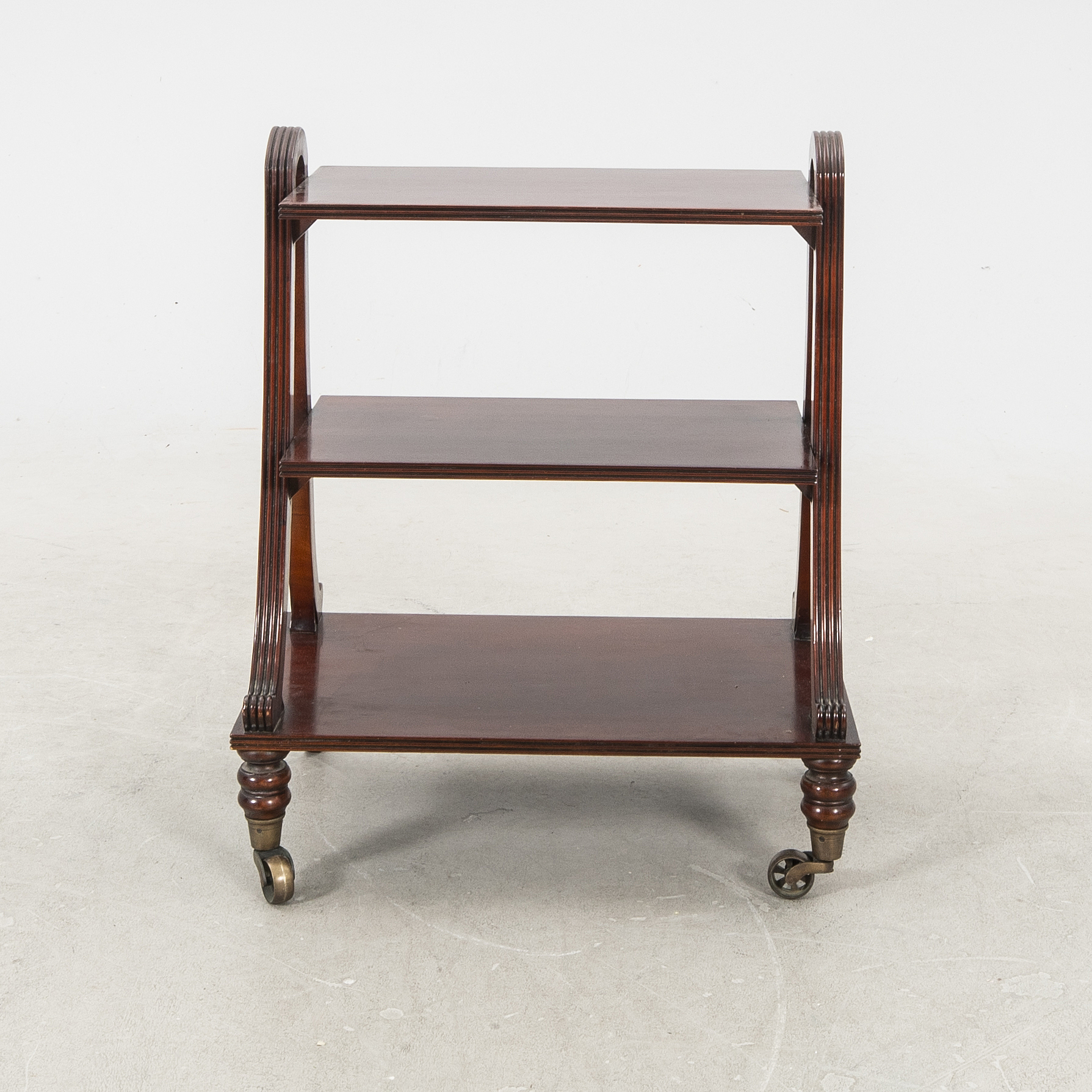 A veneered sideboard/trolley from the first half of the 20th century ...
