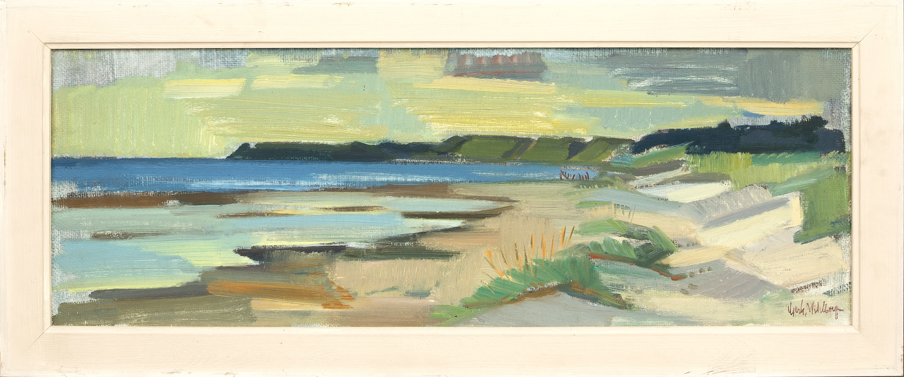 Gerhard Wihlborg, oil on panel signed. - Bukowskis