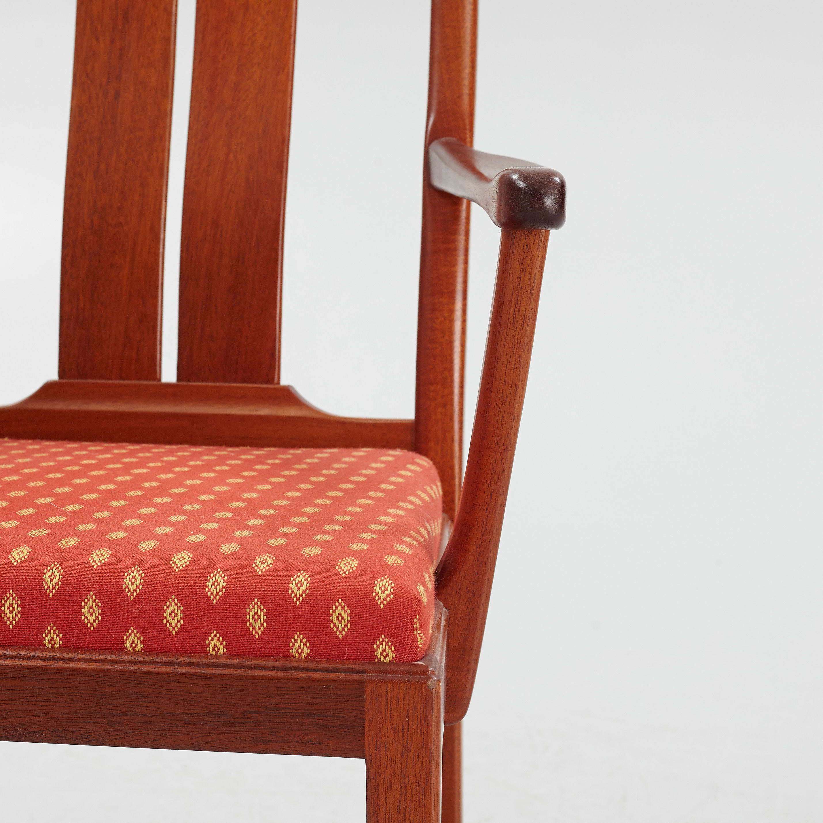 Carl Malmsten, stolar, 8st (6+2), "Ambassadör", Åfors Möbelfabrik ...