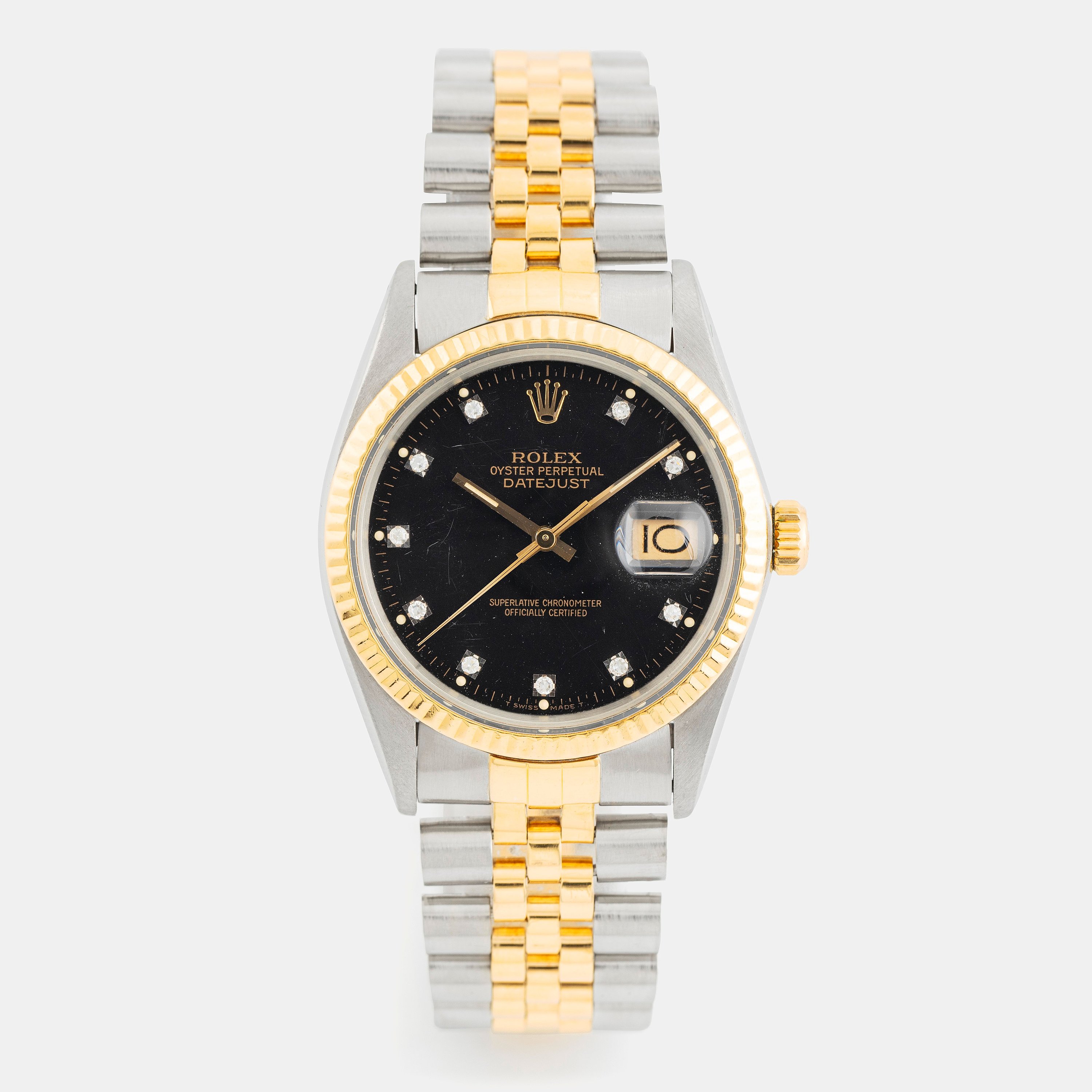 Rolex, Datejust, "Diamond Dial", ca 1984. - Bukowskis