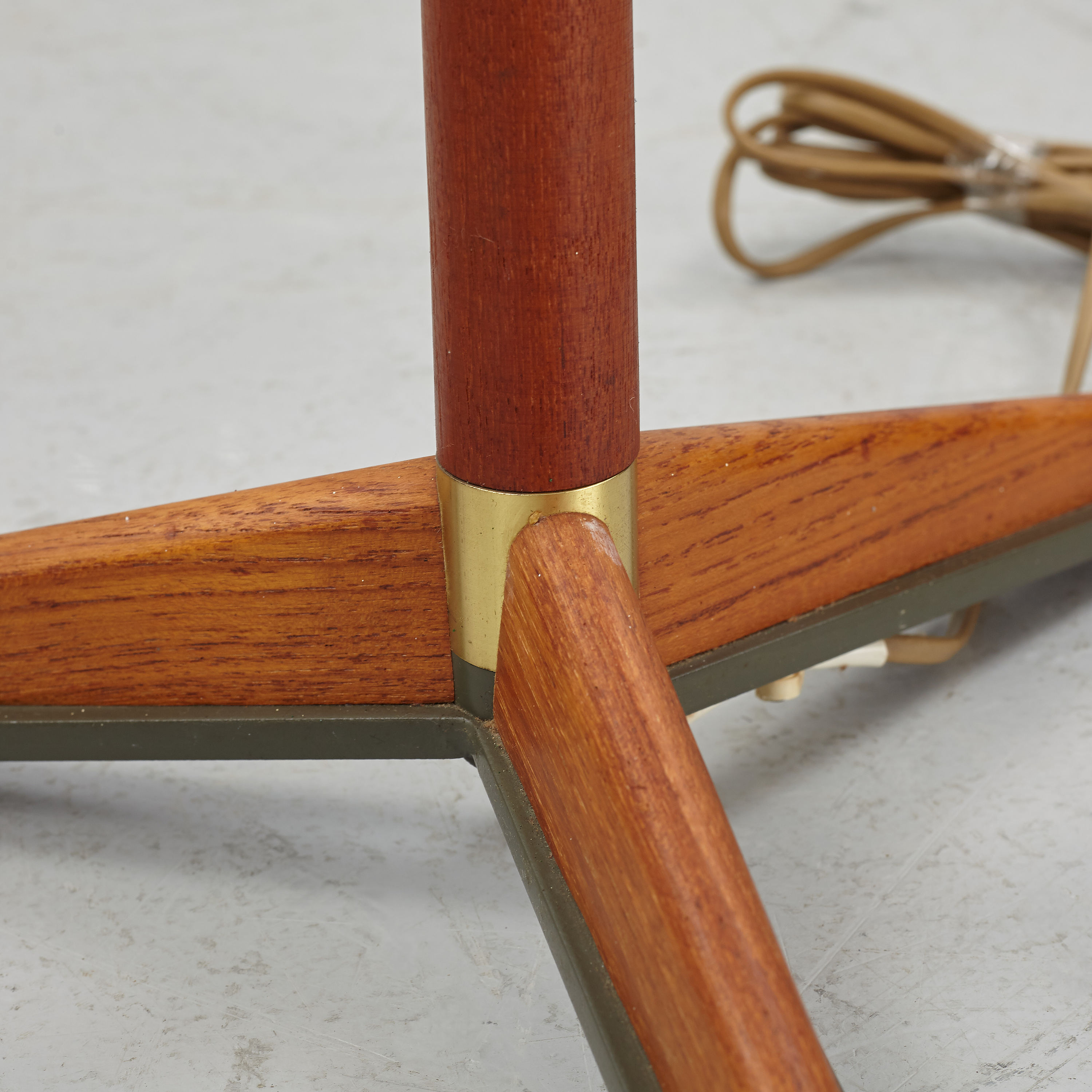 A pair of teak floor lamps, Möllers Armatur, Eskilstuna, 1960's ...