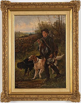 William Fitz, attributed to, The Hunter. - Bukowskis