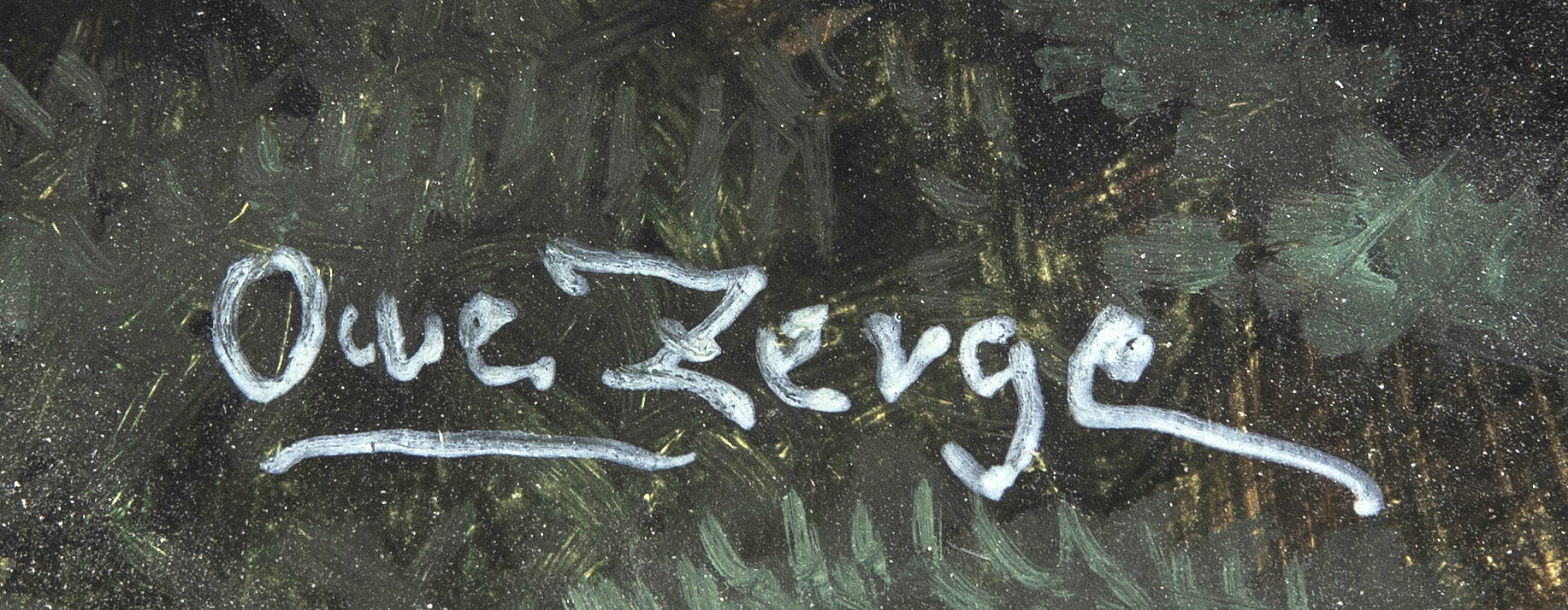 Owe Zerge, oil on panel signed. - Bukowskis