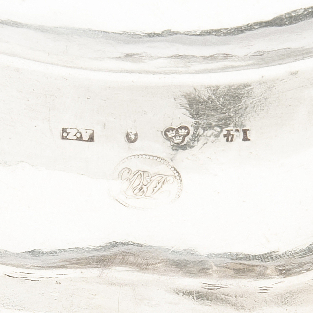 Adolf Zethelius, fat silver Stockholm 1839. - Bukowskis