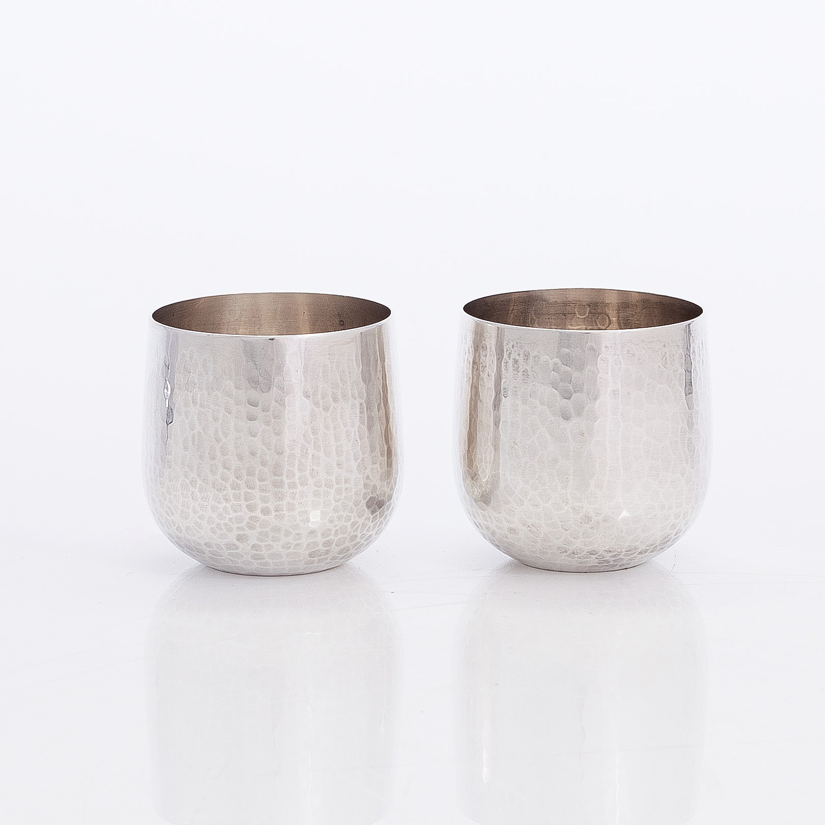 Tapio Wirkkala, six 'TW 469' silver beakers, Kultakeskus, Hämeenlinna 1977. - Bukowskis