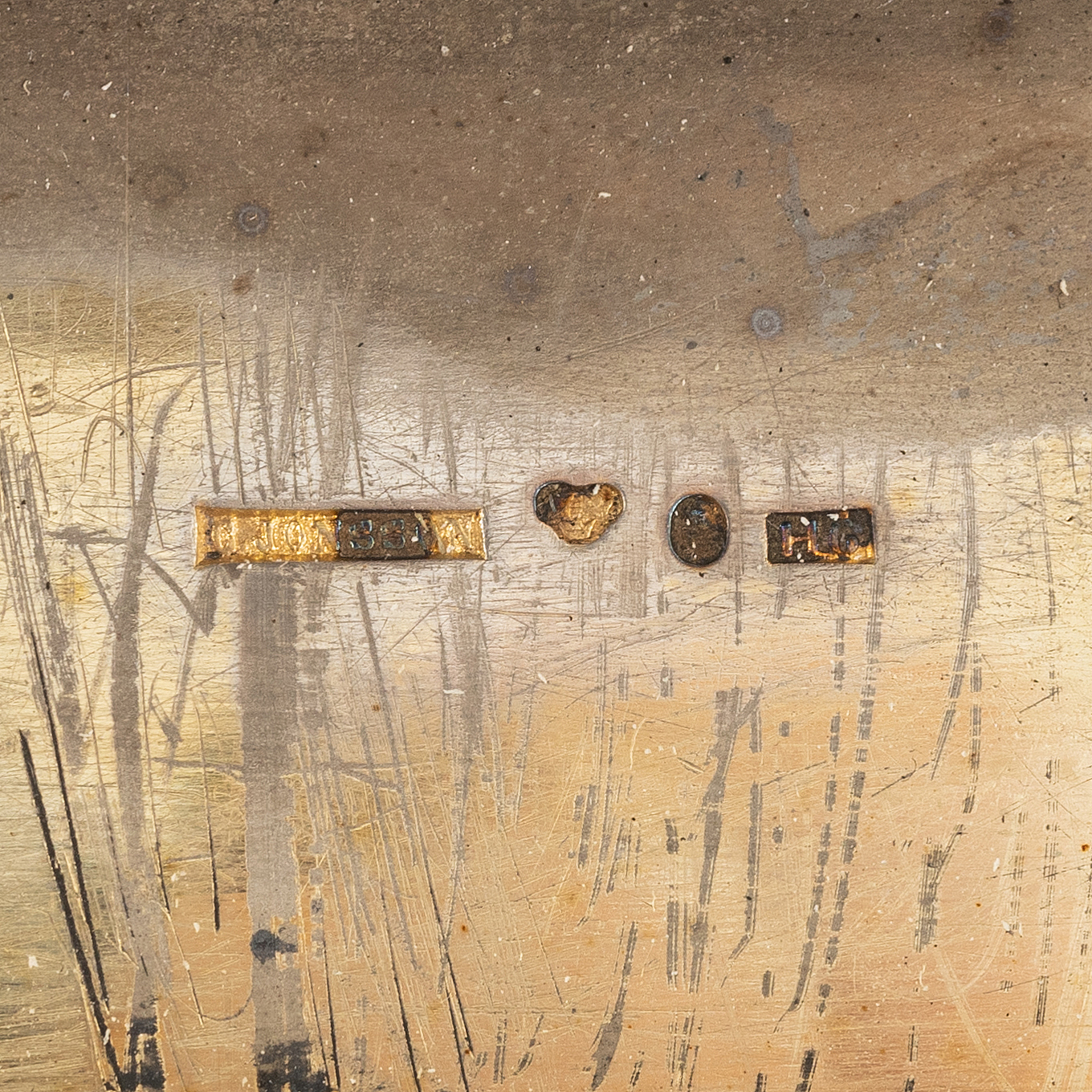 A group of three Swedish silver boxes, including David Walfrid Rahlén ...