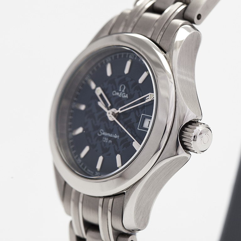 Omega, Seamaster, 120m, Jacques Mayol 2000, armbandsur, 26 mm. - Bukowskis