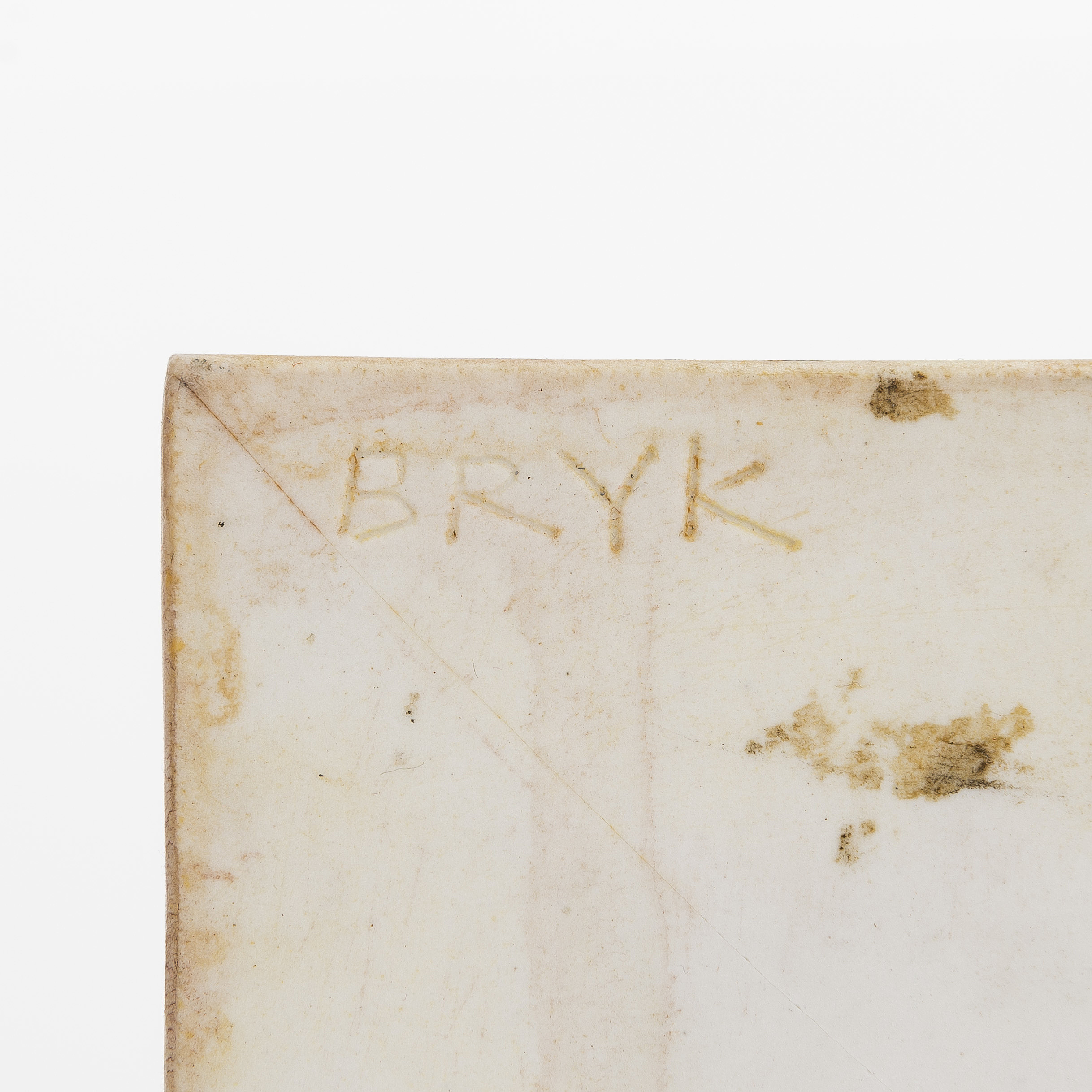 Rut Bryk, a stoneware relief signed BRYK. - Bukowskis