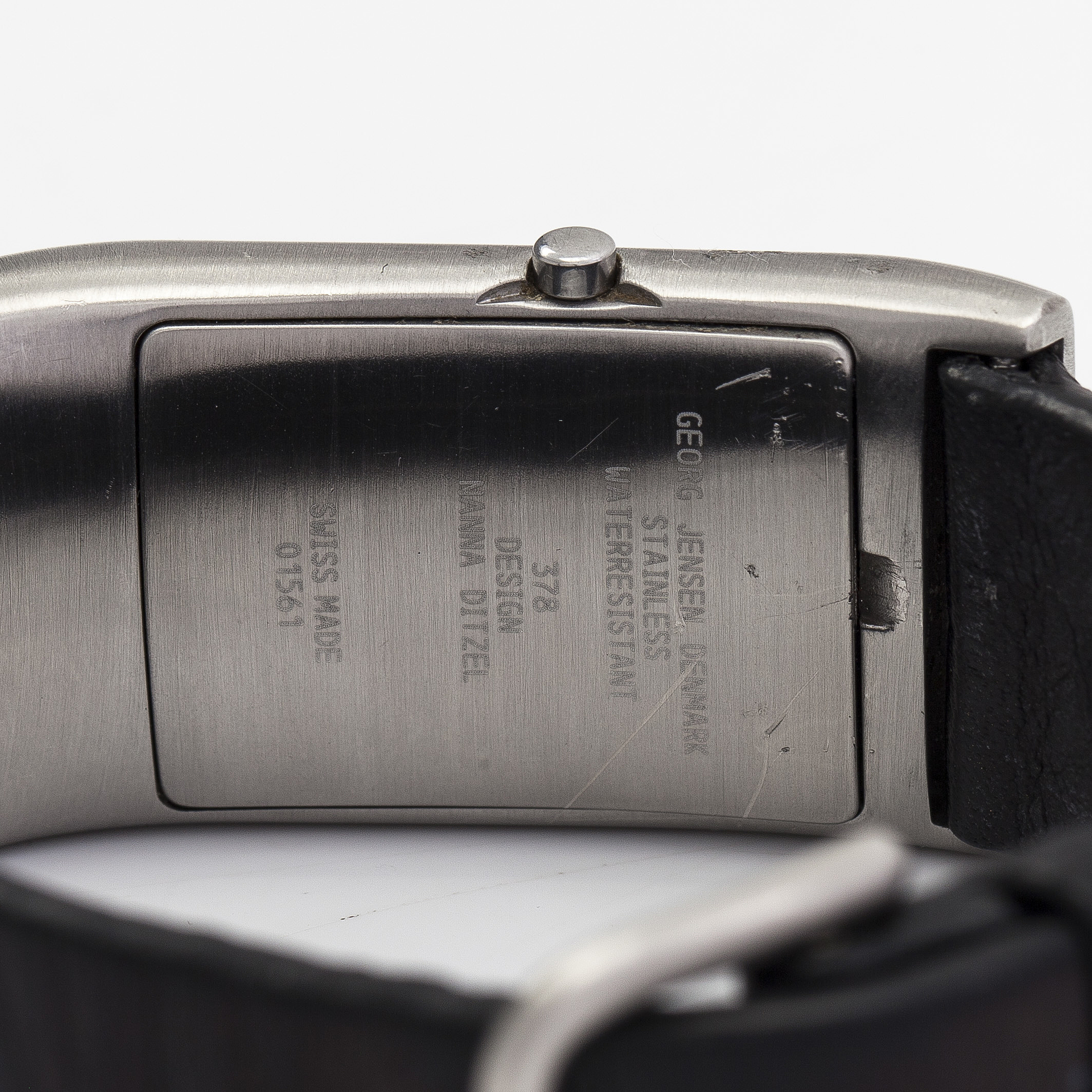 Georg Jensen, design Nanna Ditzel, armbandsur 22,5 mm. - Bukowskis