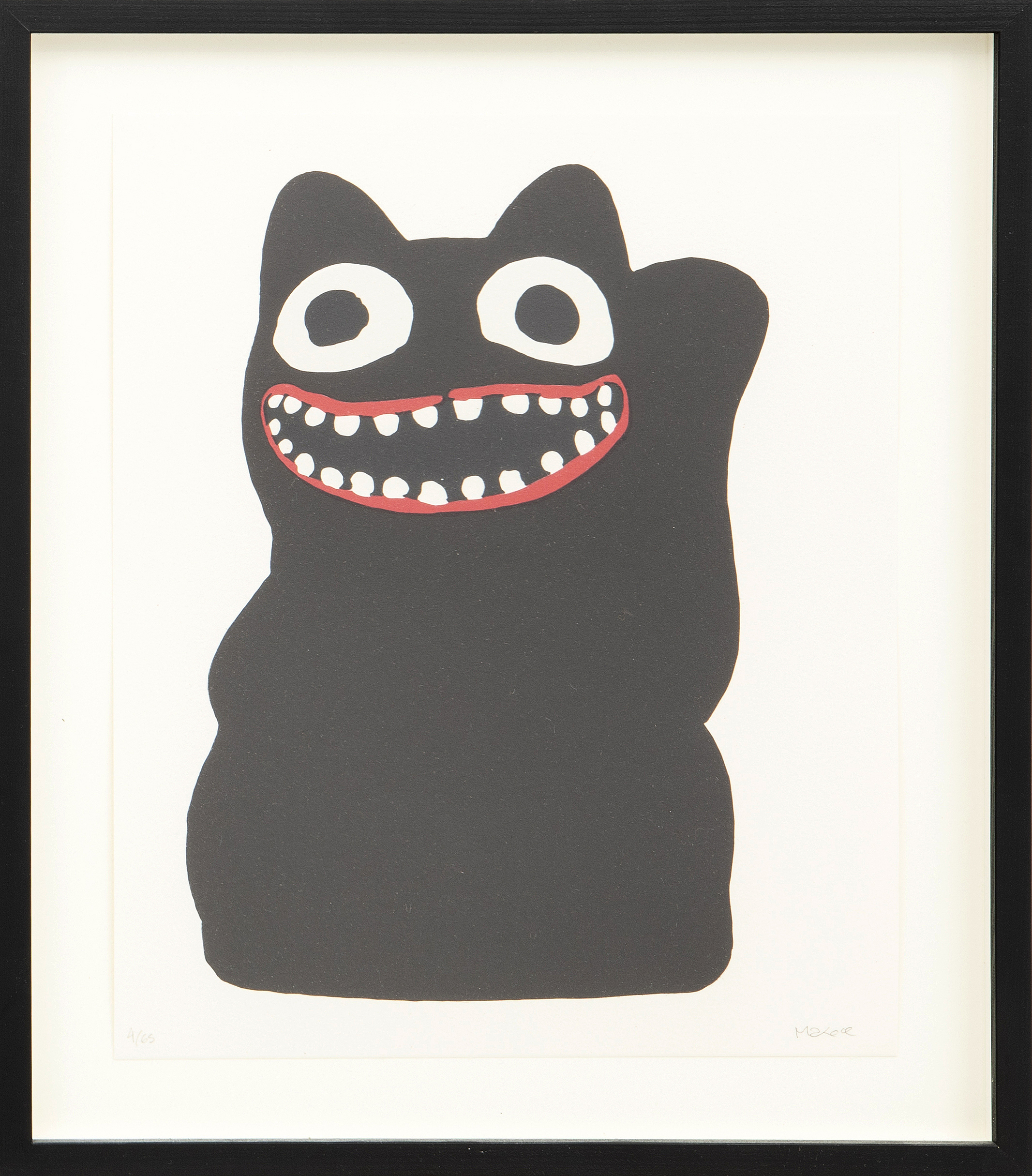 Makode Linde, lithograph signed and numbered 4/65. - Bukowskis