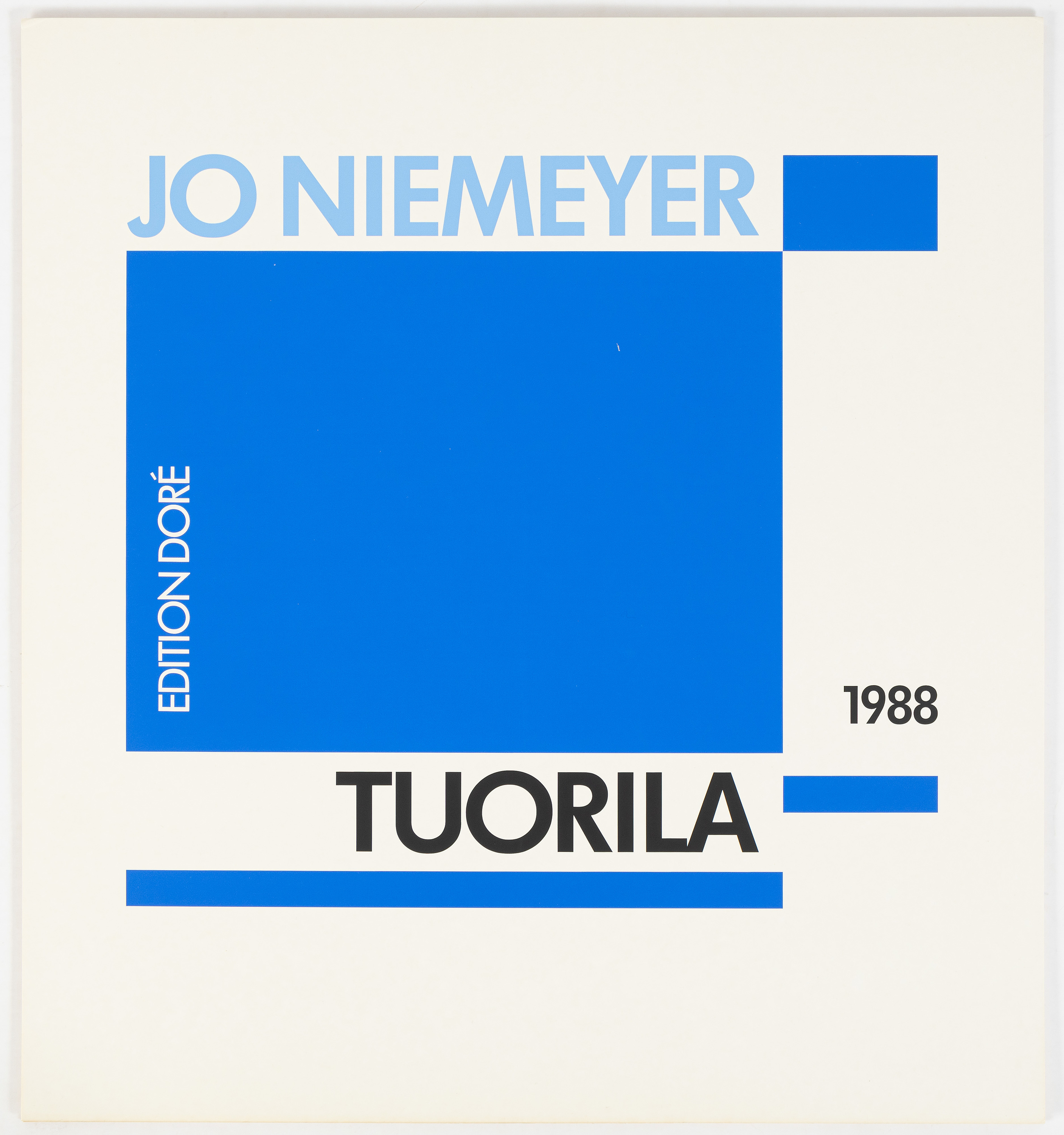 Jo Niemeyer, "Tuorila", mapp med 4 färgserigrafier. - Bukowskis