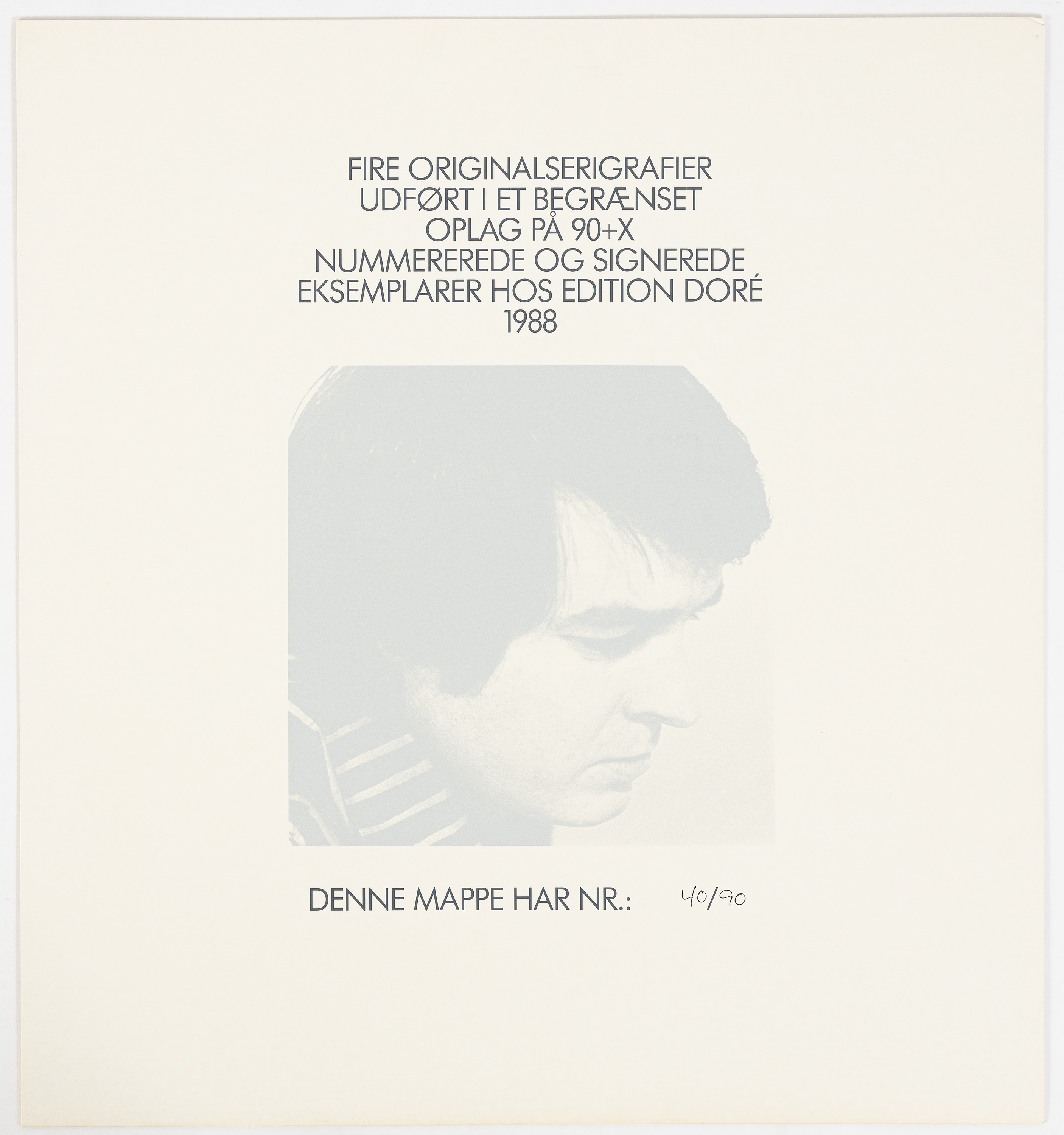 Jo Niemeyer, "Tuorila", mapp med 4 färgserigrafier. - Bukowskis