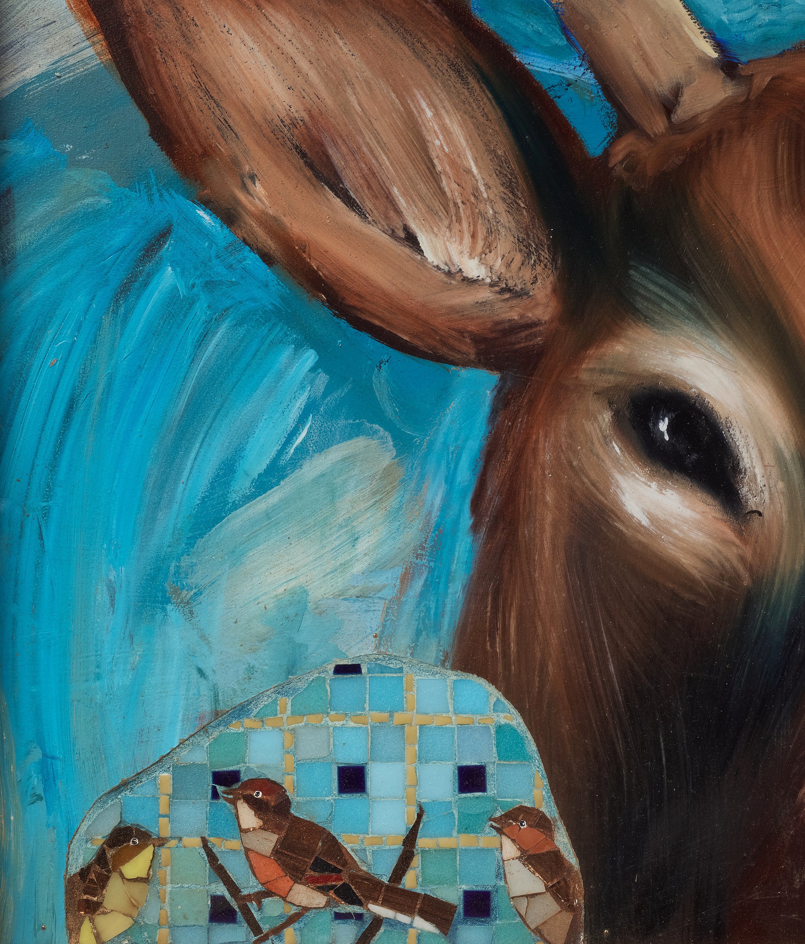 Ernst Billgren, "Ren med ljuskrona". - Bukowskis