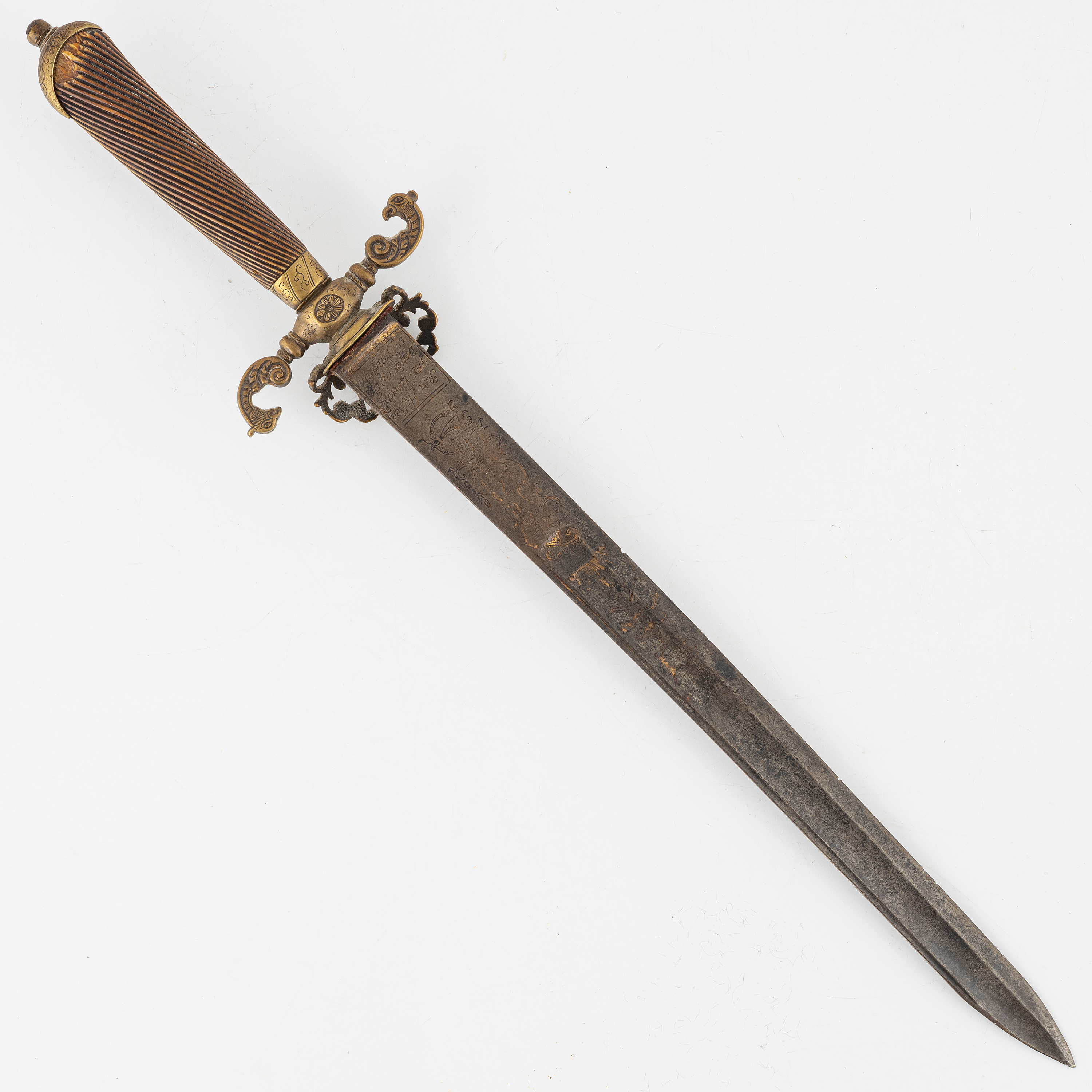 A rococo hunting sword, 18th Century. - Bukowskis