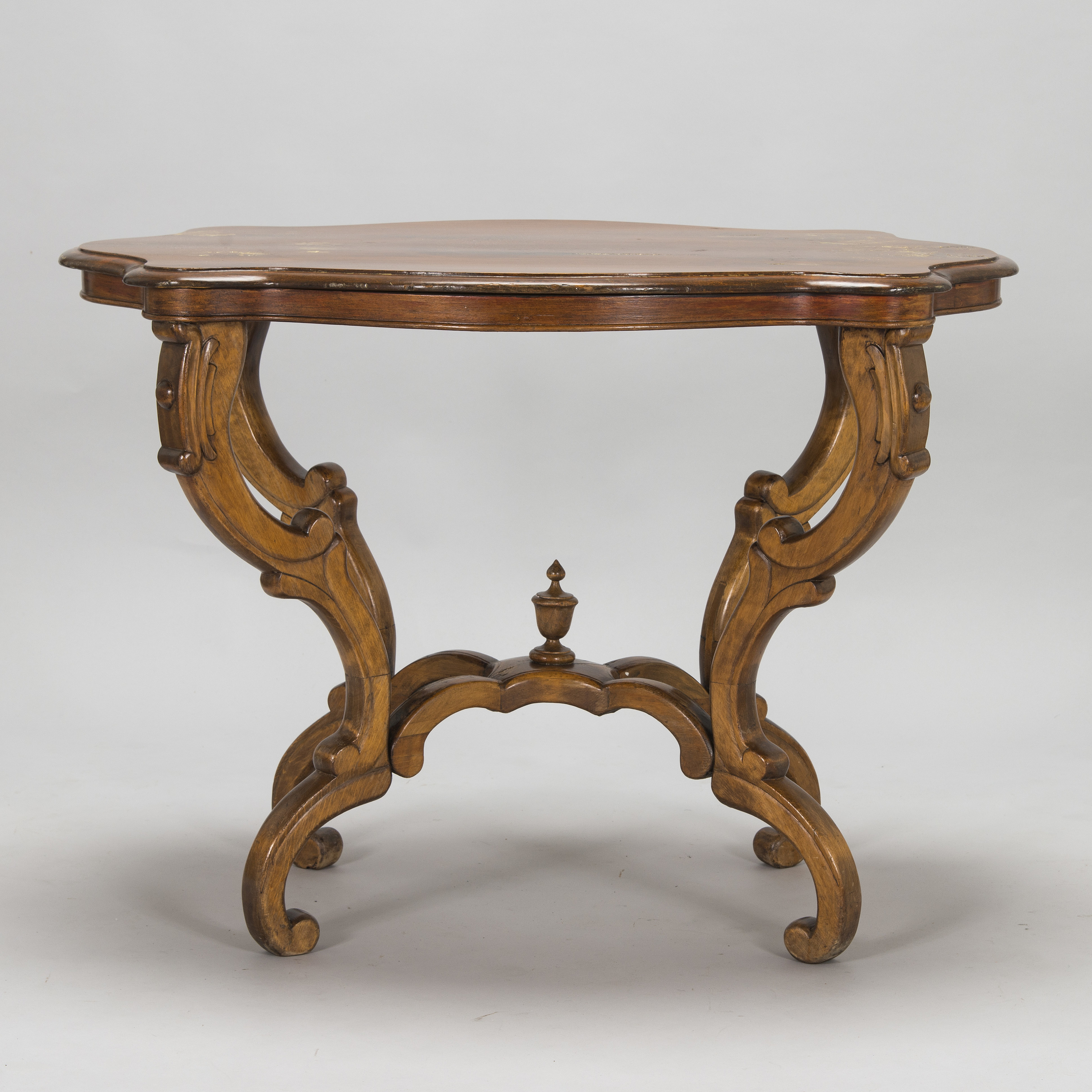 Neo-rococo table, late 19th century. - Bukowskis