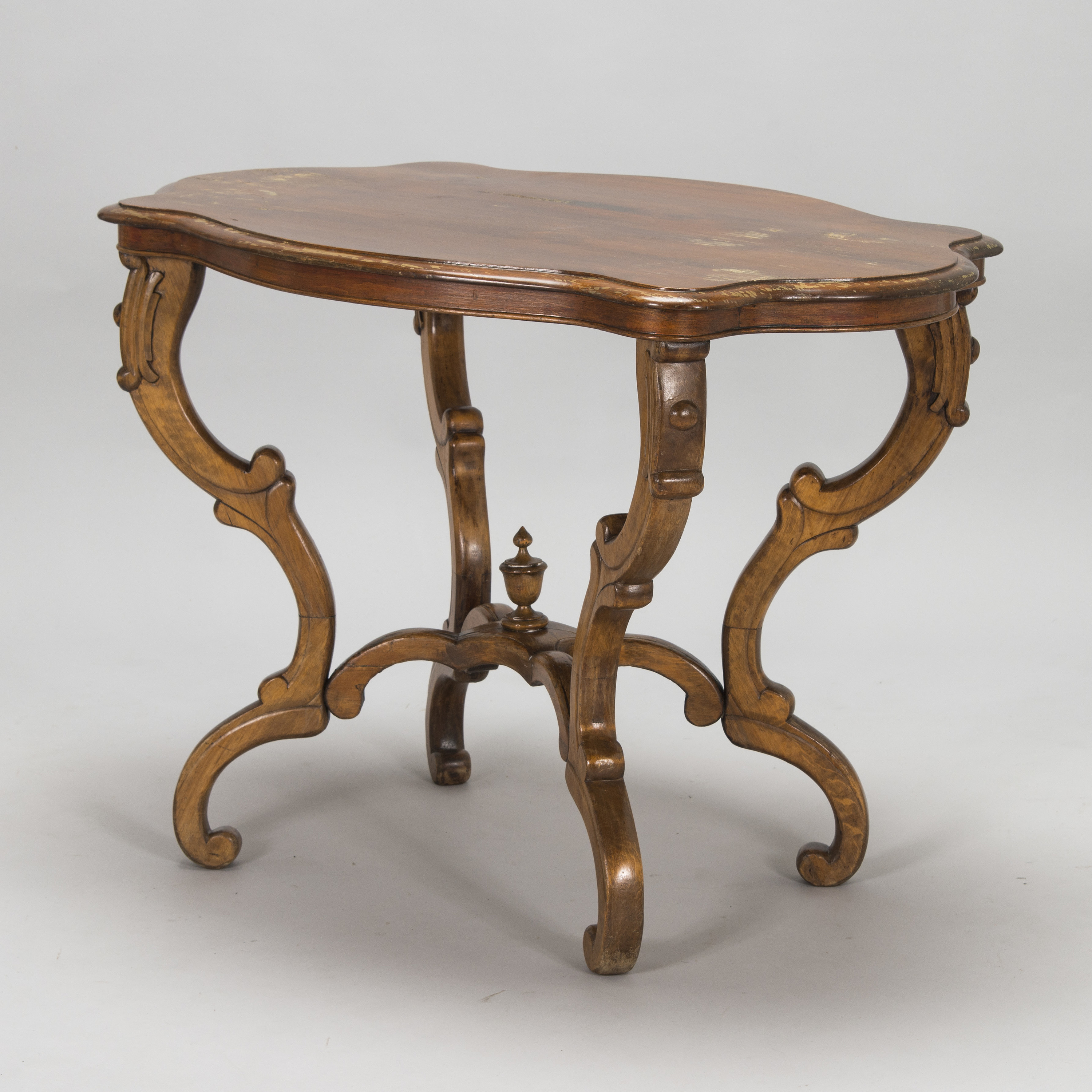 Neo-rococo table, late 19th century. - Bukowskis