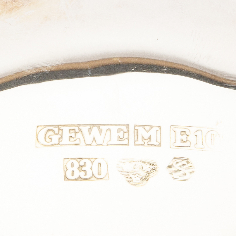 A Swdedish 20th century silver coffee service mark of K Ekman/GEWE ...