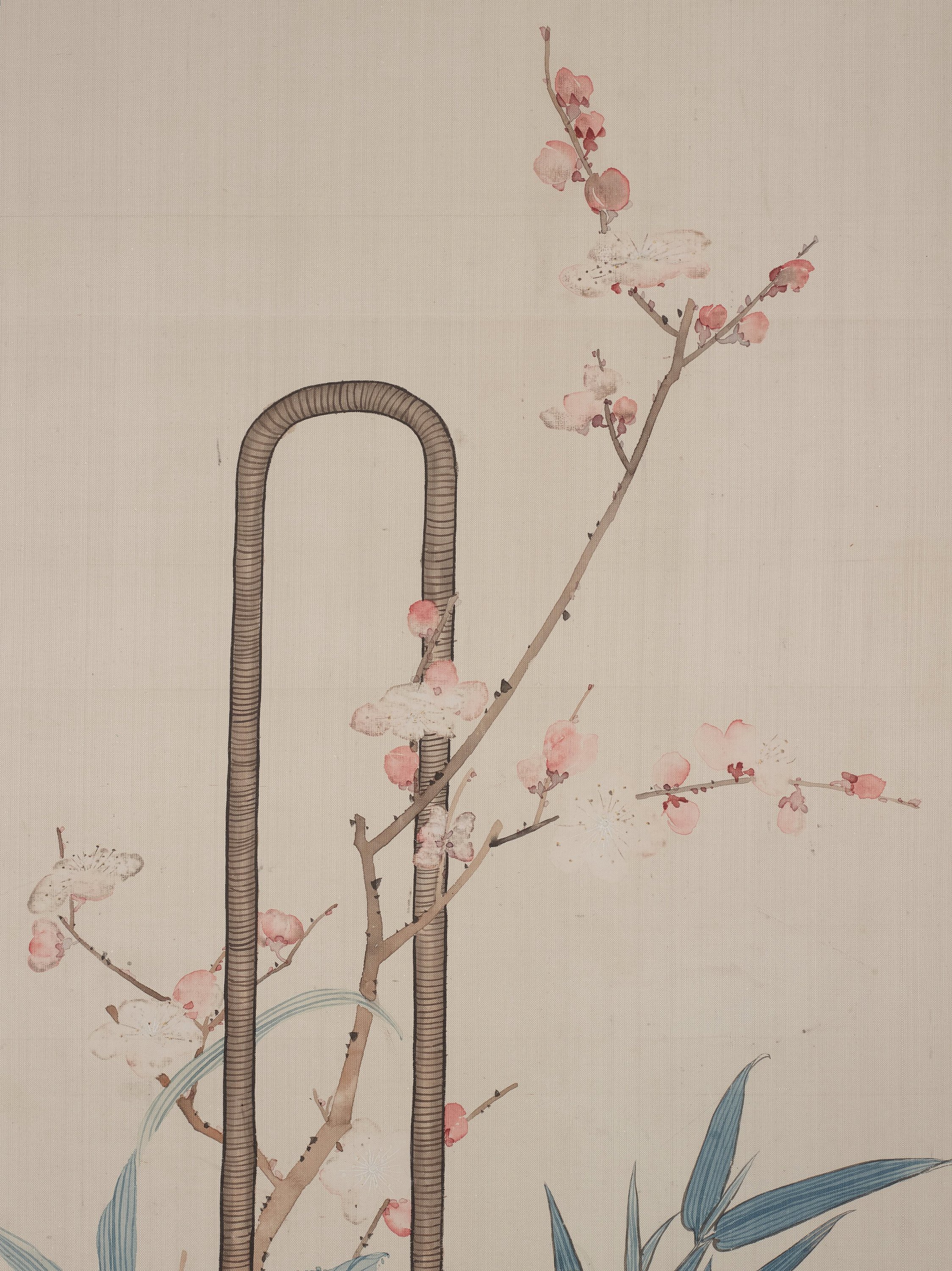 A Chinese painting, signed Lady Huang Hua, presumably late Qing dynasty ...