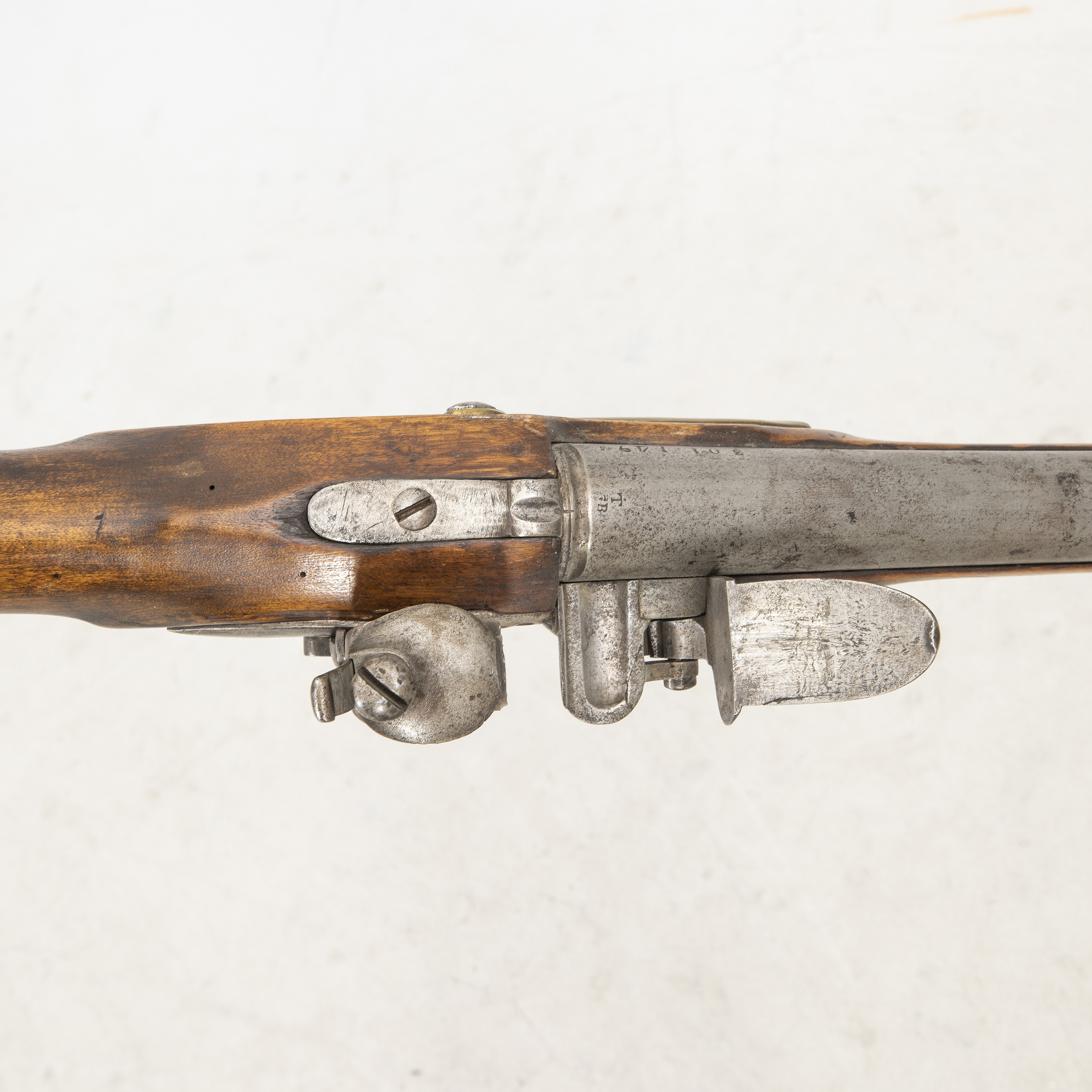 A Swedish flint lock gun, probably 1775-1805 pattern. - Bukowskis