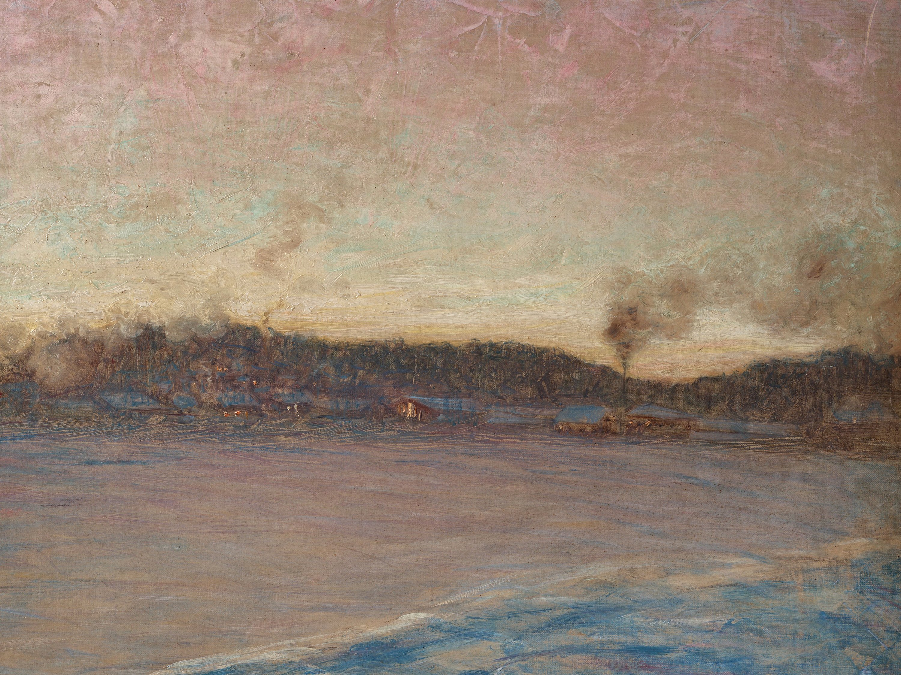 Eugène Jansson, "Vintereftermiddag". - Bukowskis