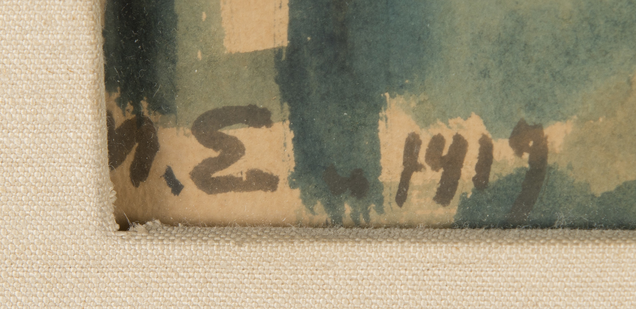 Magnus Enckell, Forest at the pond. - Bukowskis