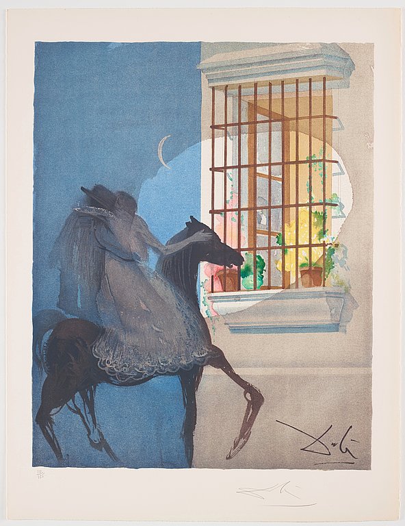 Salvador Dalí, "Carmen". - Bukowskis