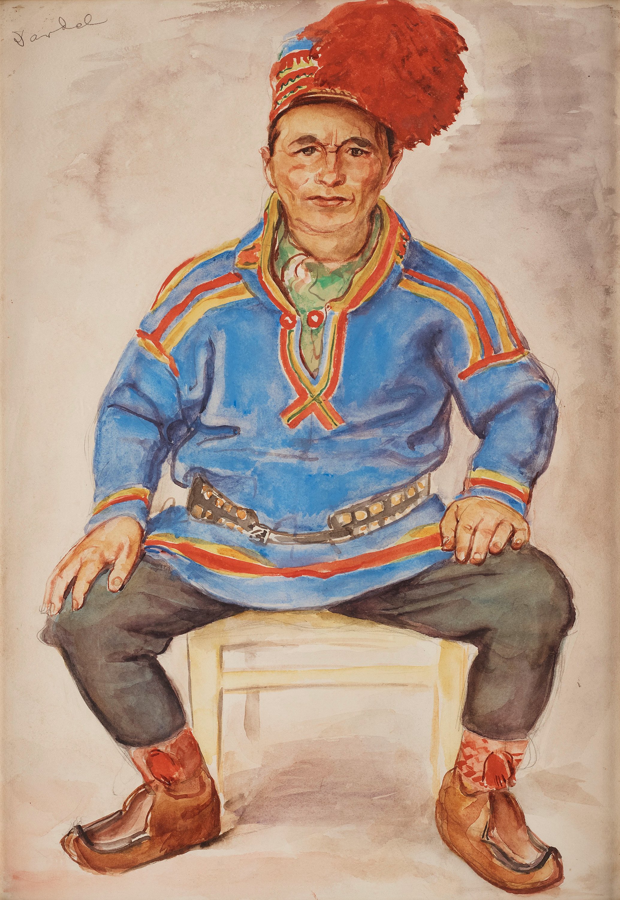 Nils von Dardel, Porträtt av same. - Bukowskis