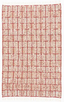 A rag rug and knotted pile in relief,ca 290 x 188 cm. - Bukowskis