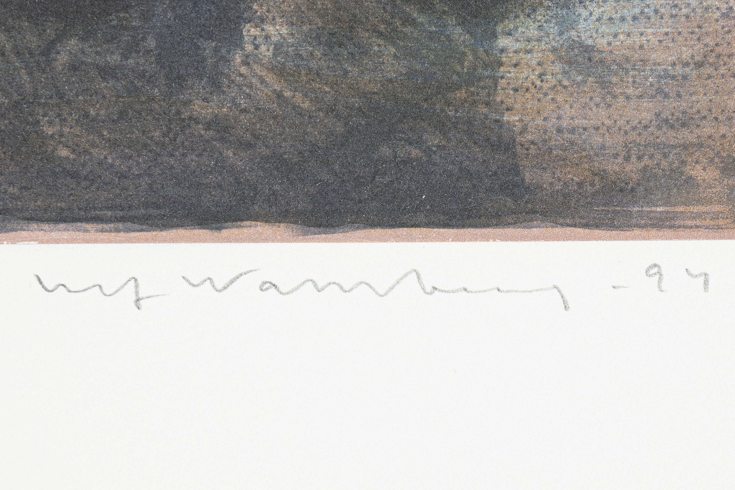 Ulf Wahlberg, "Landskap", portfolio with 3 lithographs. - Bukowskis