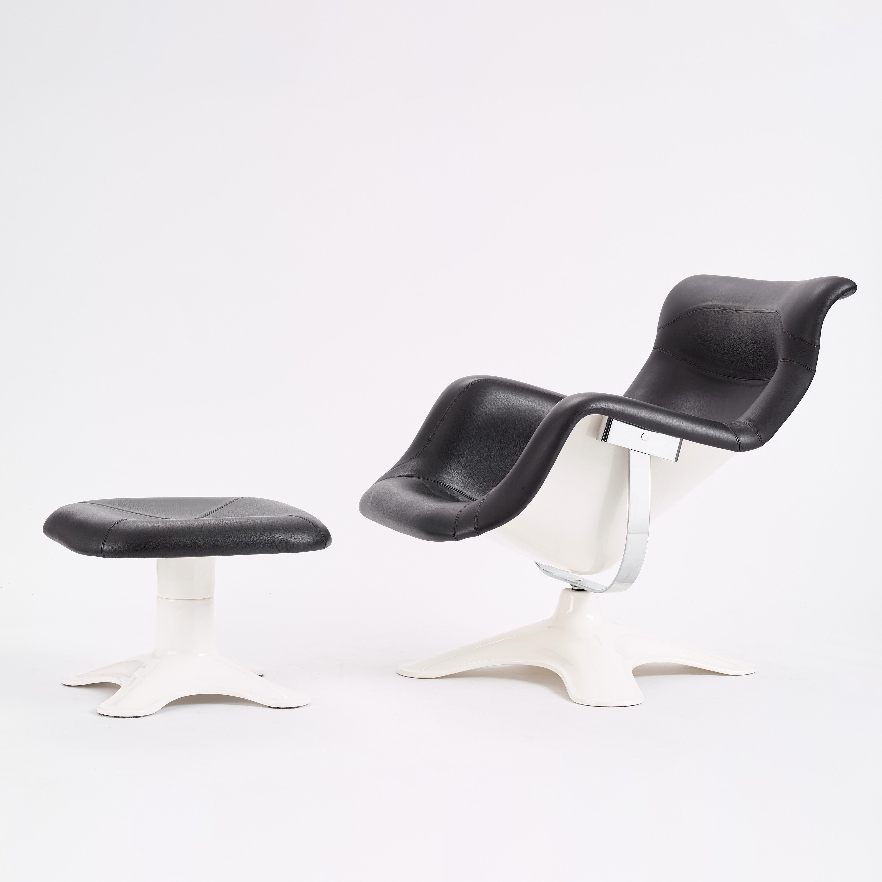 Yrjö Kukkapuro, a 'Karuselli' swivel chair, Avarte, Finland. - Bukowskis