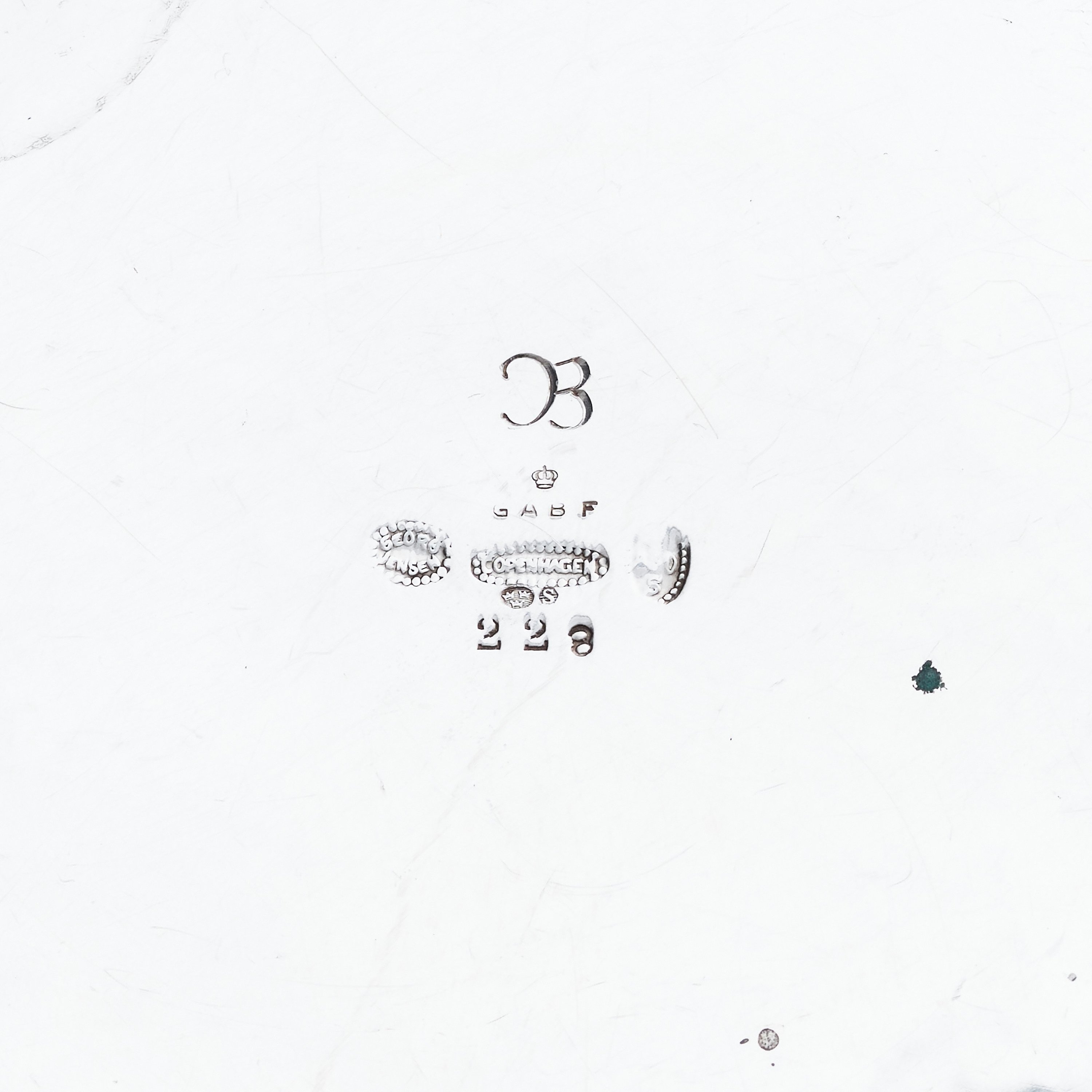 Johan Rohde, karott med lock, Firma Georg Jensen, Köpenhamn, 1915-1918 ...