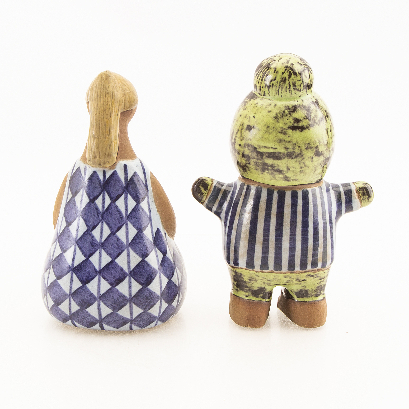 Two stoneware figurines by Lisa Larson for Gustavsberg, Sweden. - Bukowskis