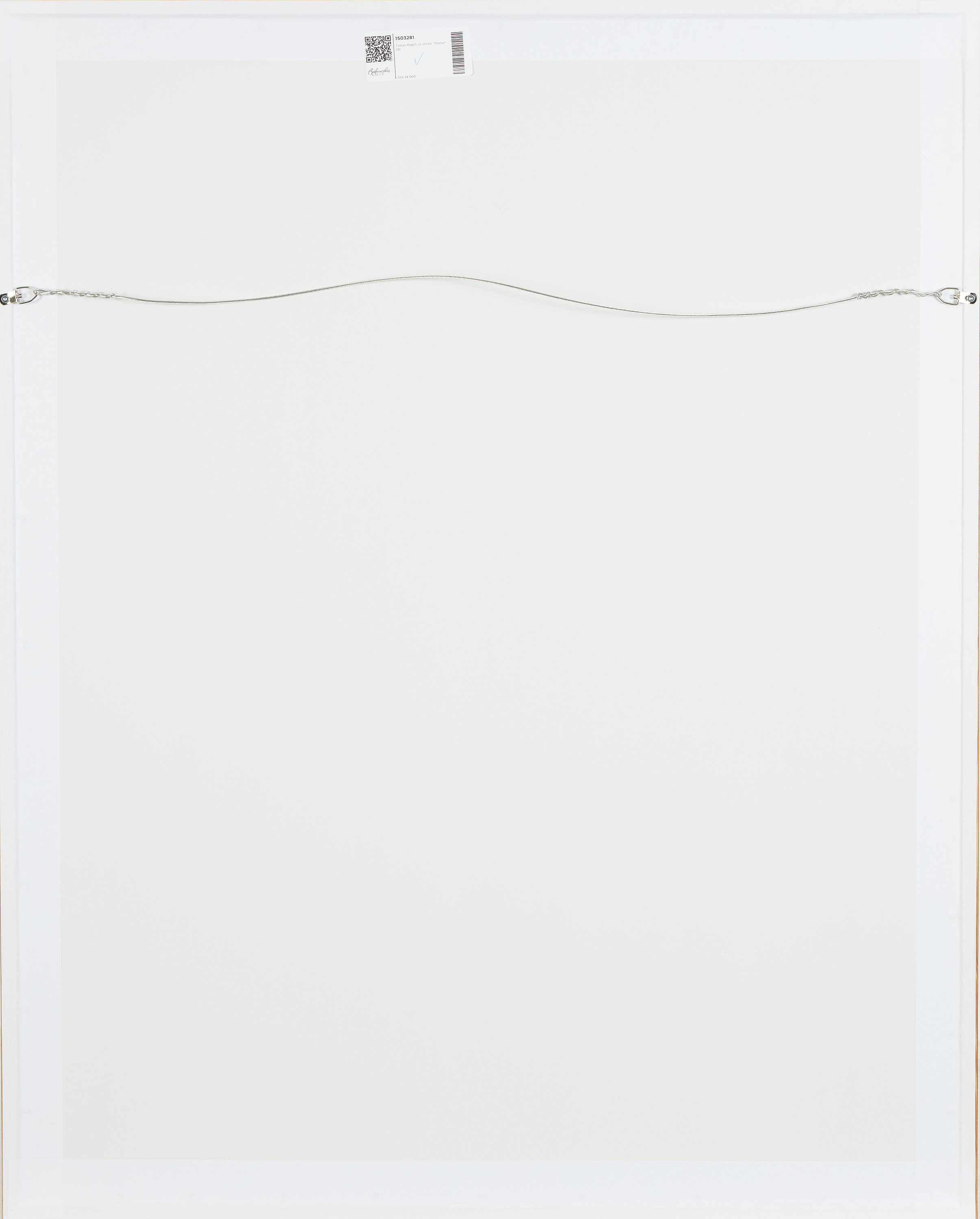 Tobias Regell, from the series "Relevé". - Bukowskis