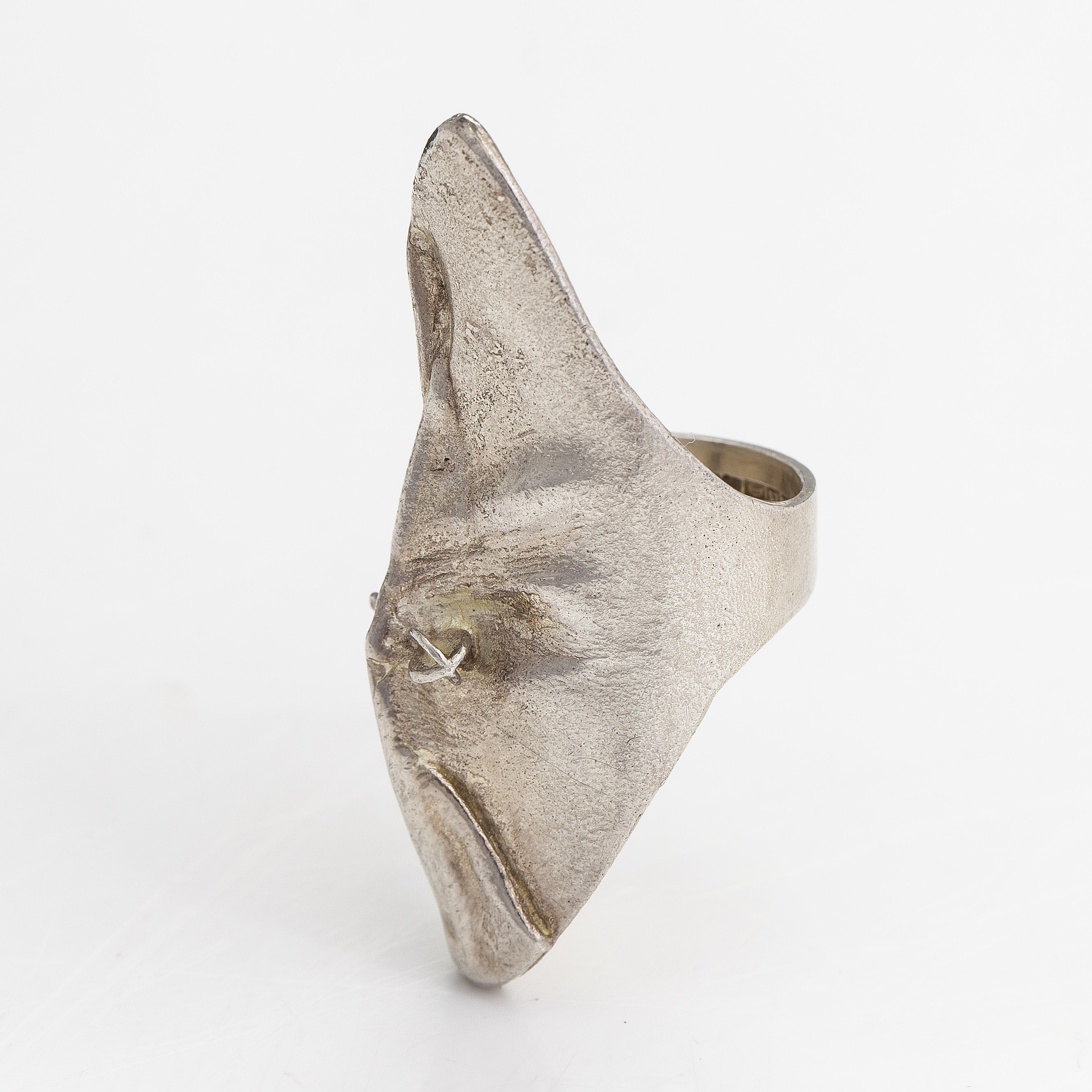 Björn Weckström, a sterling silver 'Mask of Gonda' ring for Lapponia ...