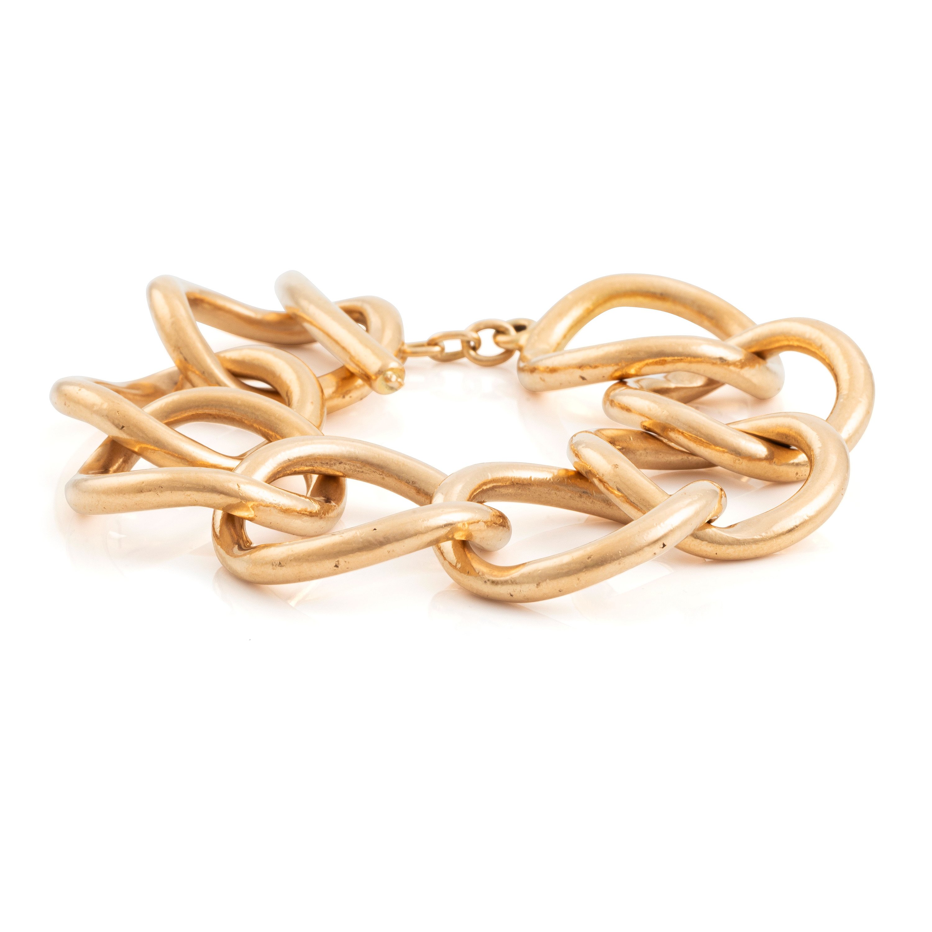 An 18K gold bracelet. - Bukowskis