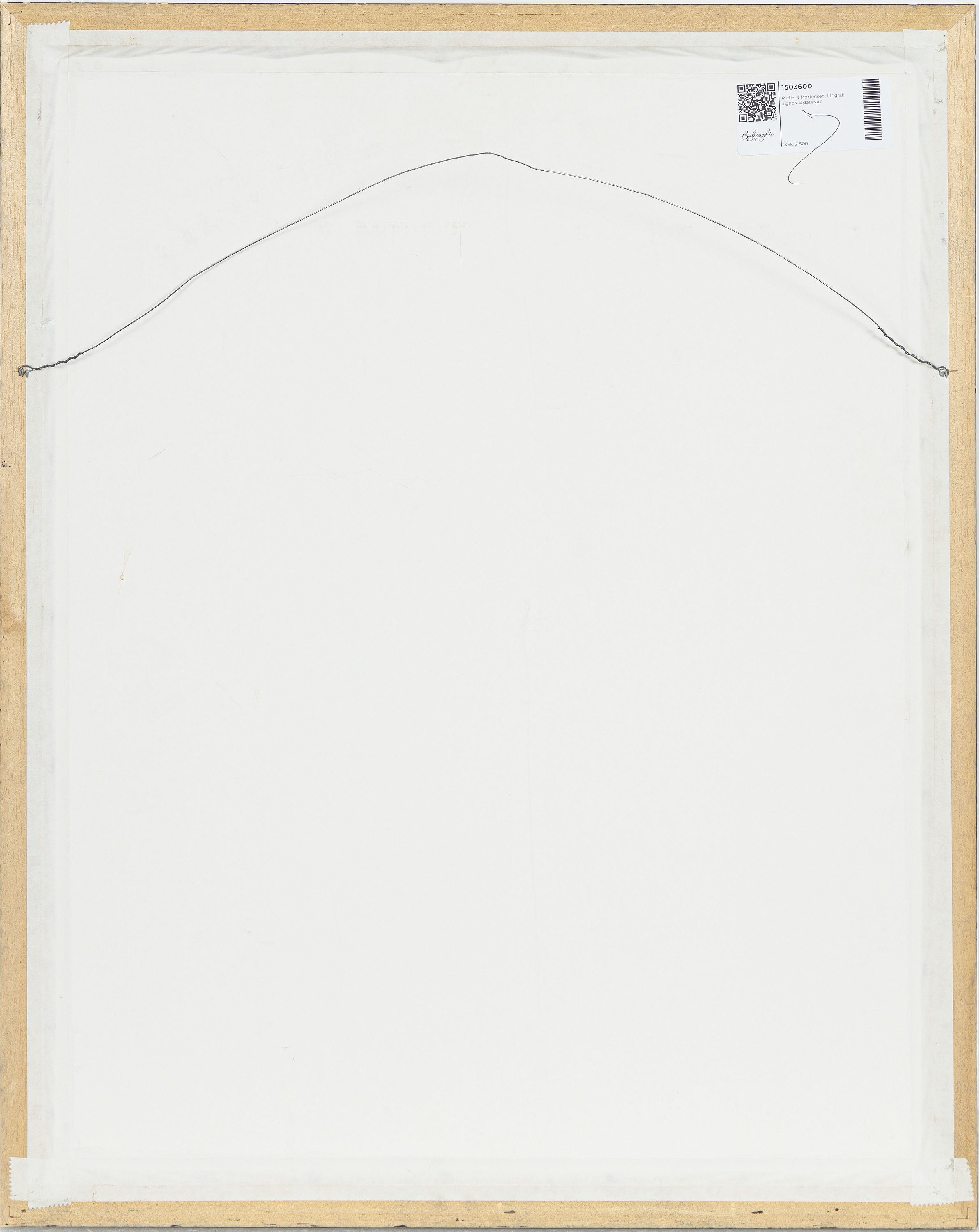 Richard Mortensen, - Bukowskis