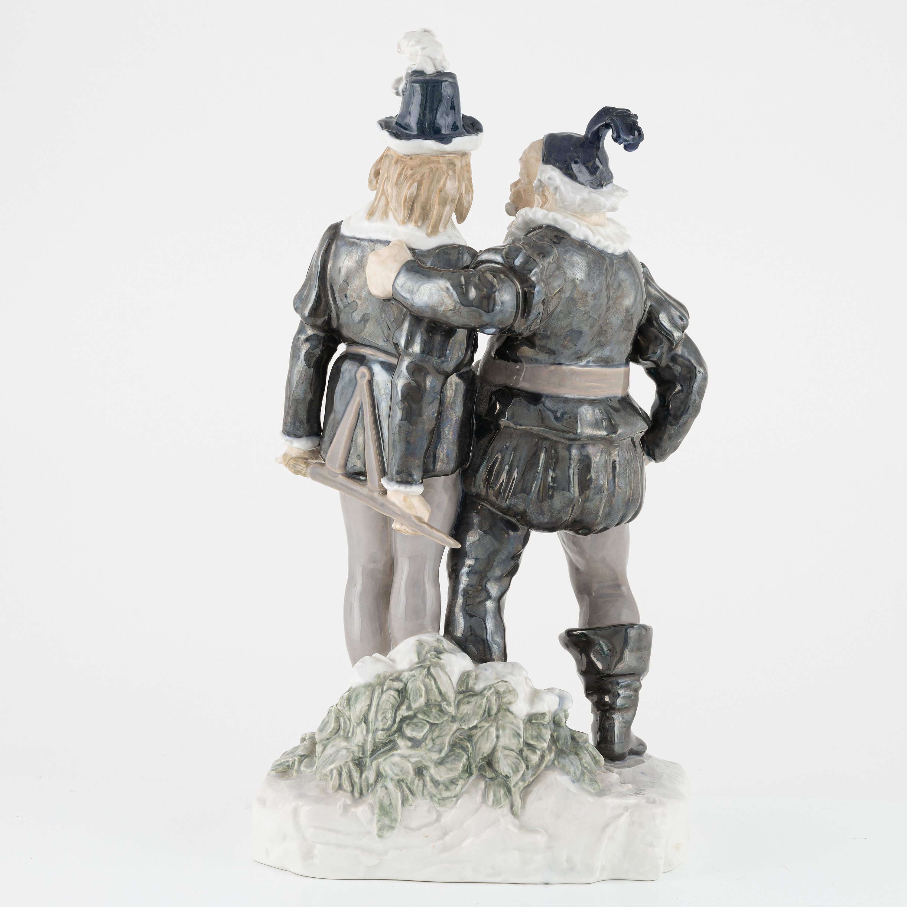 Axel Locher, figurin, porslin, modell 1731, Bing & Grøndahl, Danmark ...