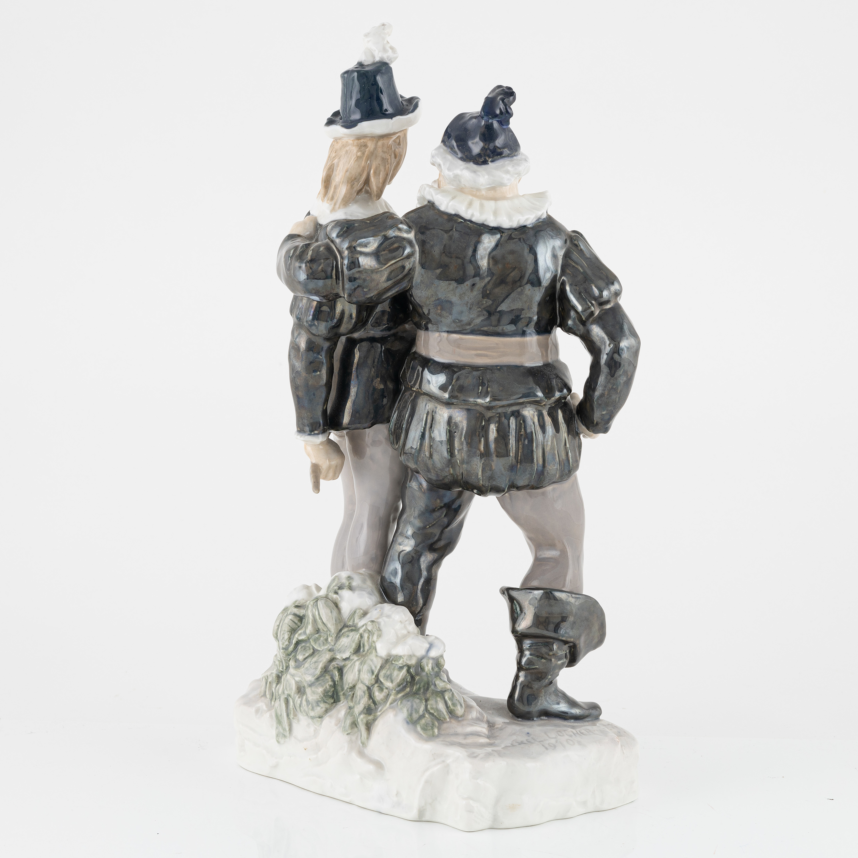 Axel Locher, a model 1731 porcelain, figurine, Bing & Grøndahl, Denmark ...