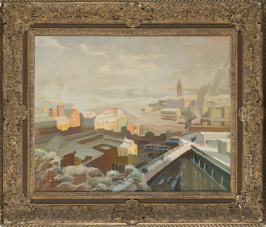 Eero Snellman, Näkymä Tukholmasta. - Bukowskis