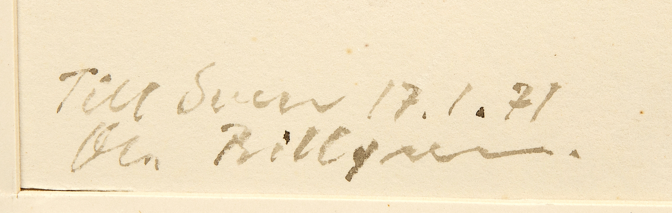 Ola Billgren, interior with still life and figures. - Bukowskis